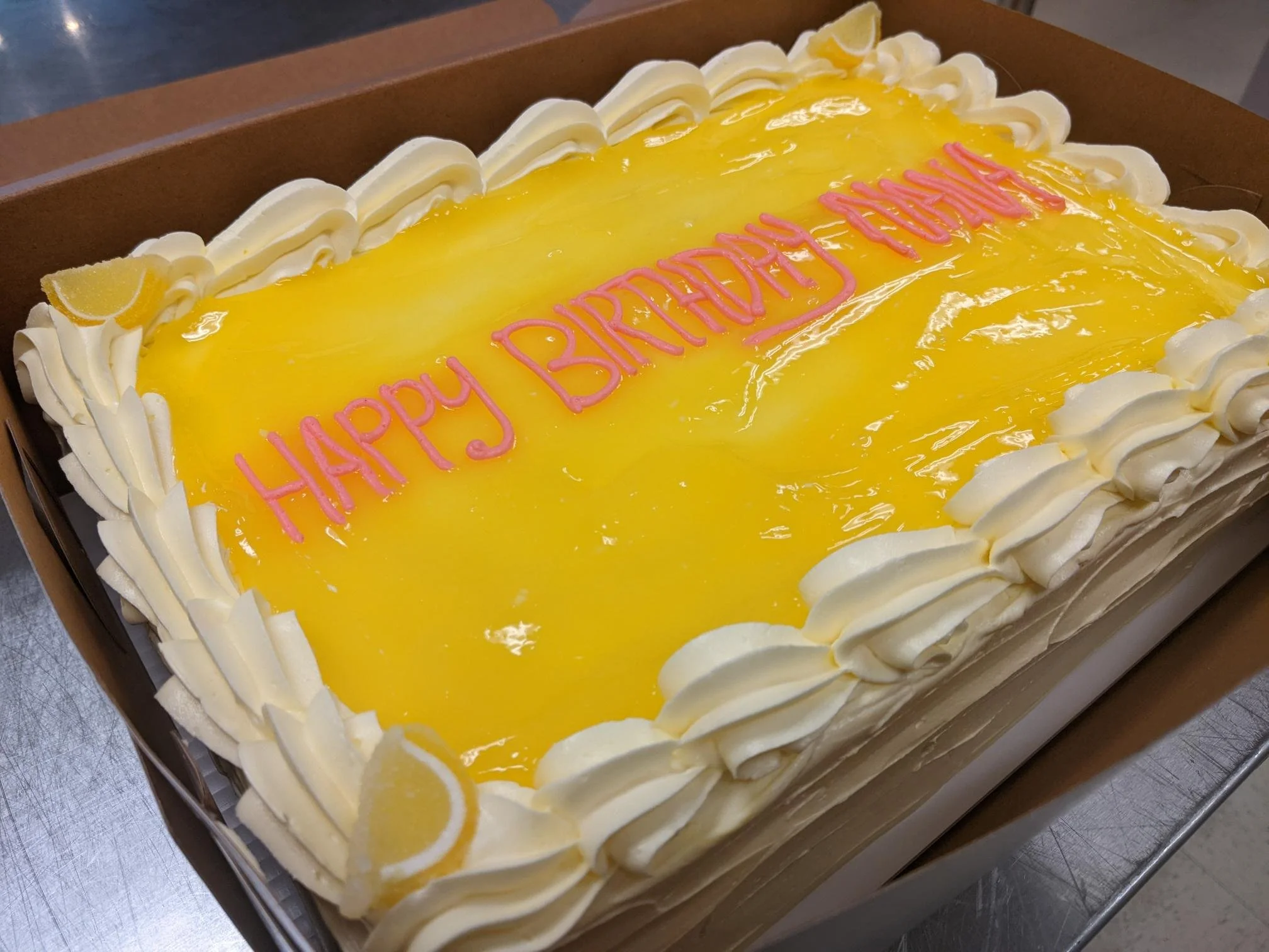 Uniquely hand crafted cakes — Lemon Bakery
