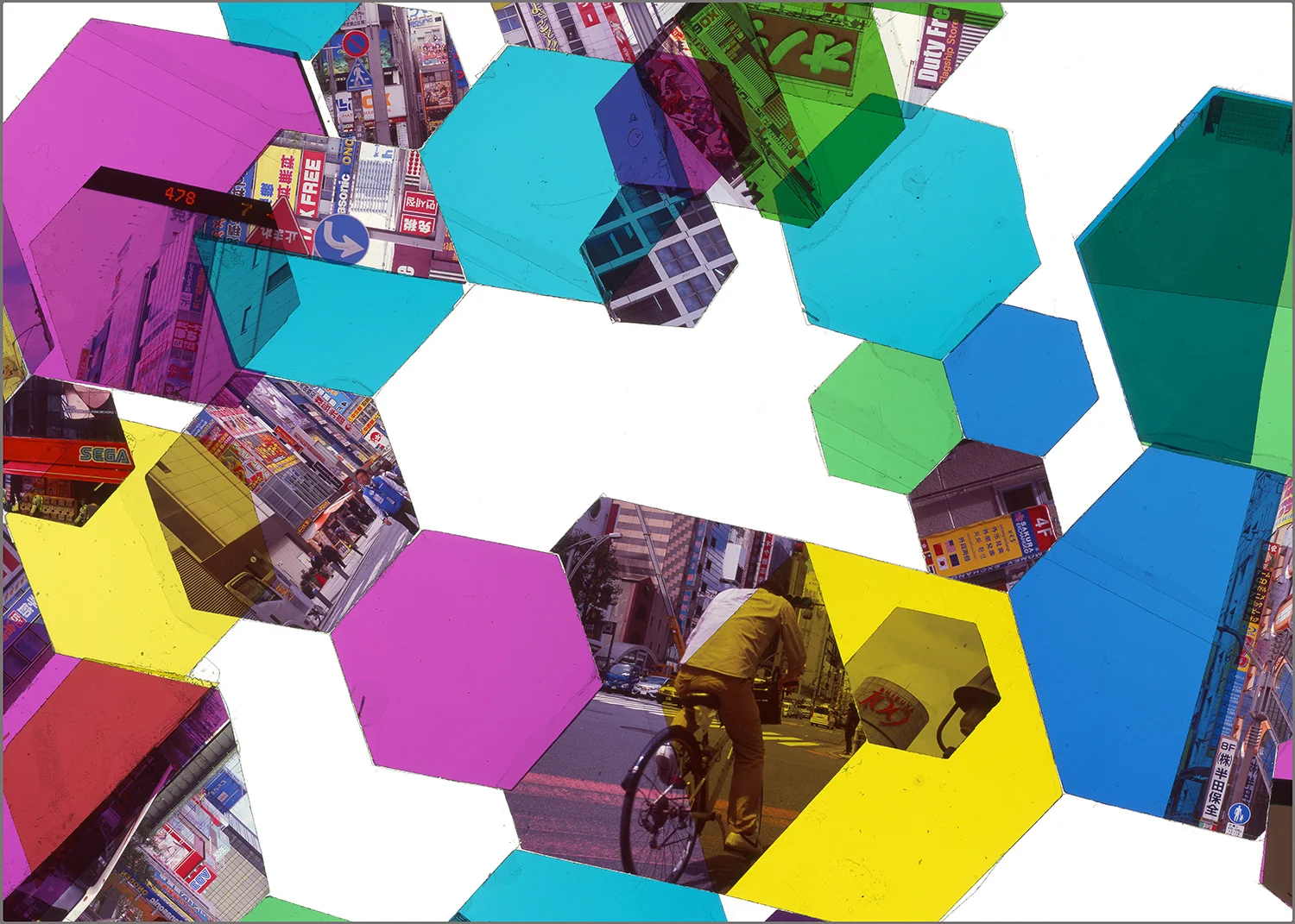 TOKYO, JAPAN: HEXAGON DERIVATIVES — DAVID BELLARD