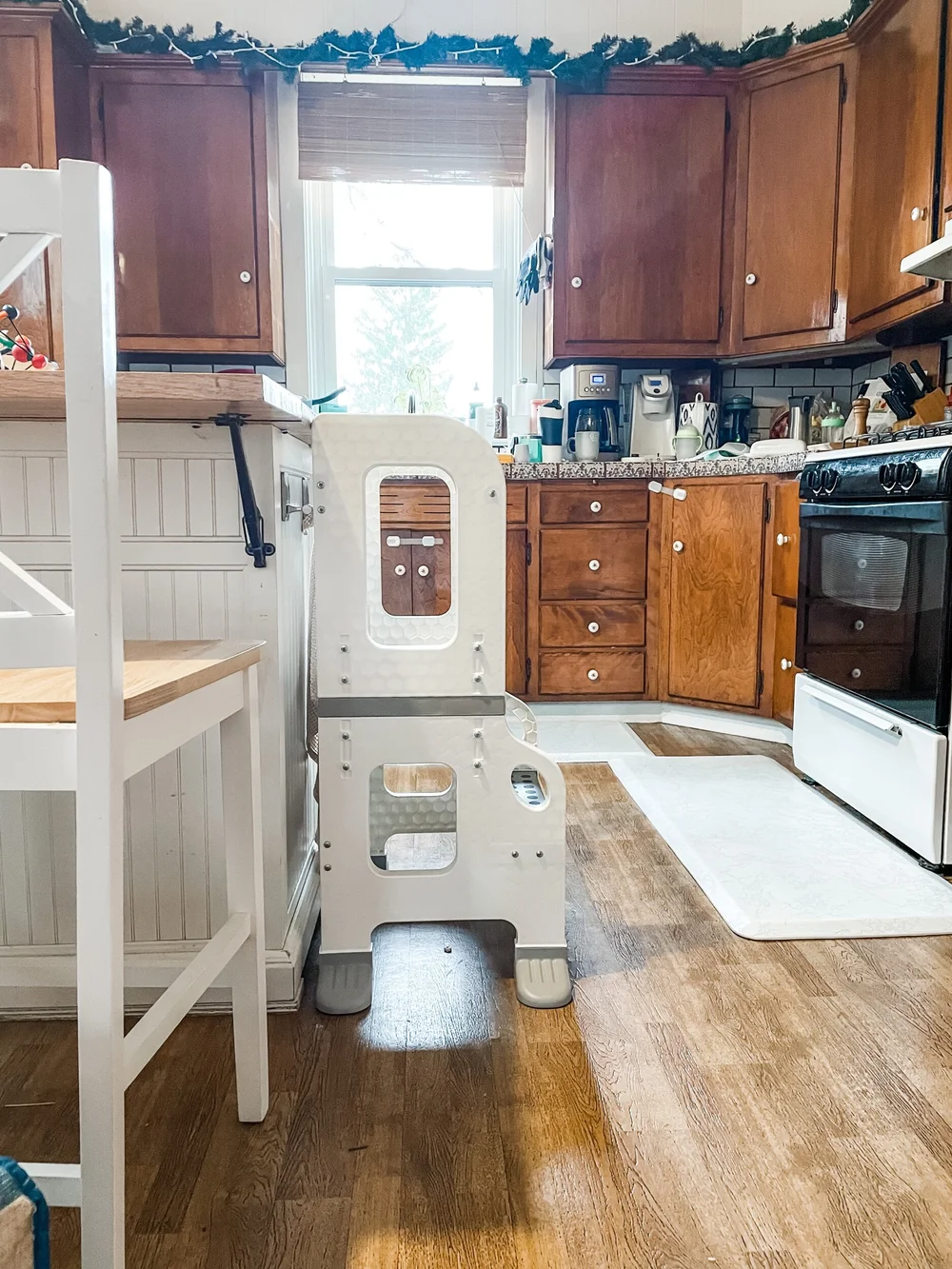 Our Toddler Kitchen Tower | Simple Modest Mom