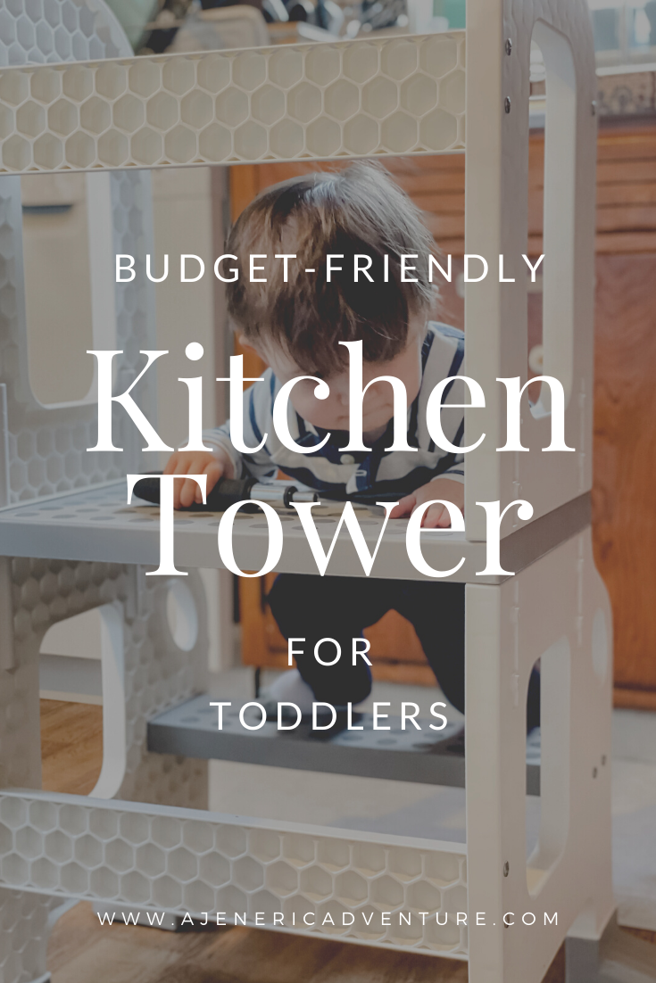 Our Toddler Kitchen Tower | Simple Modest Mom