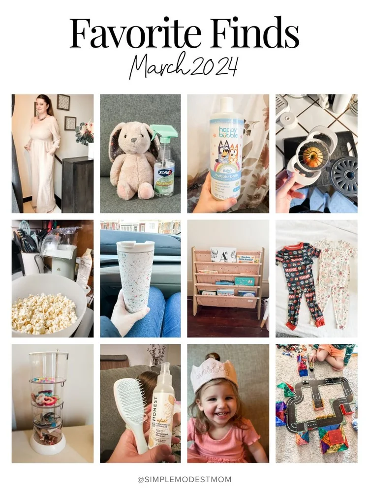 Favorite Finds from March 2024 | Simple Modest Mom