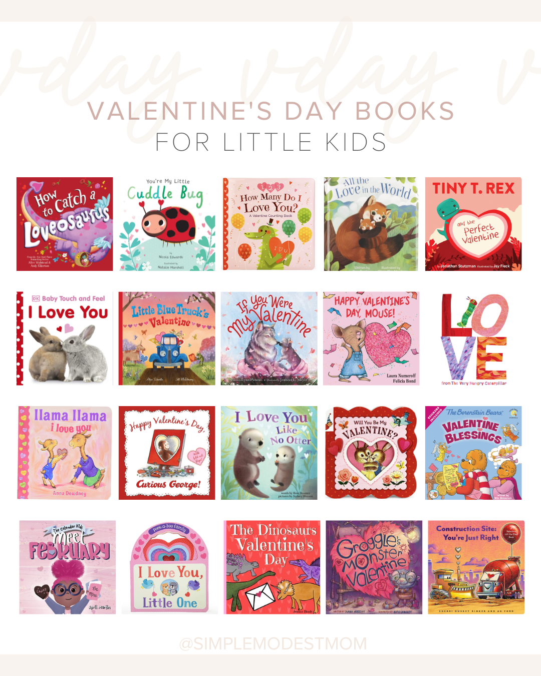 Valentine's Day Books for Kids | Simple Modest Mom
