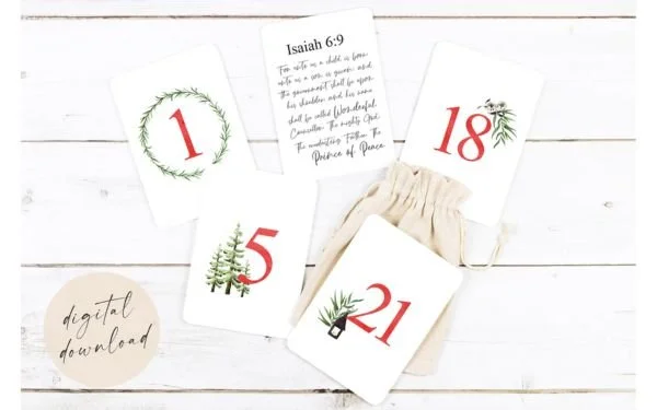 15 Beautiful Advent Scripture Sets | Simple Modest Mom