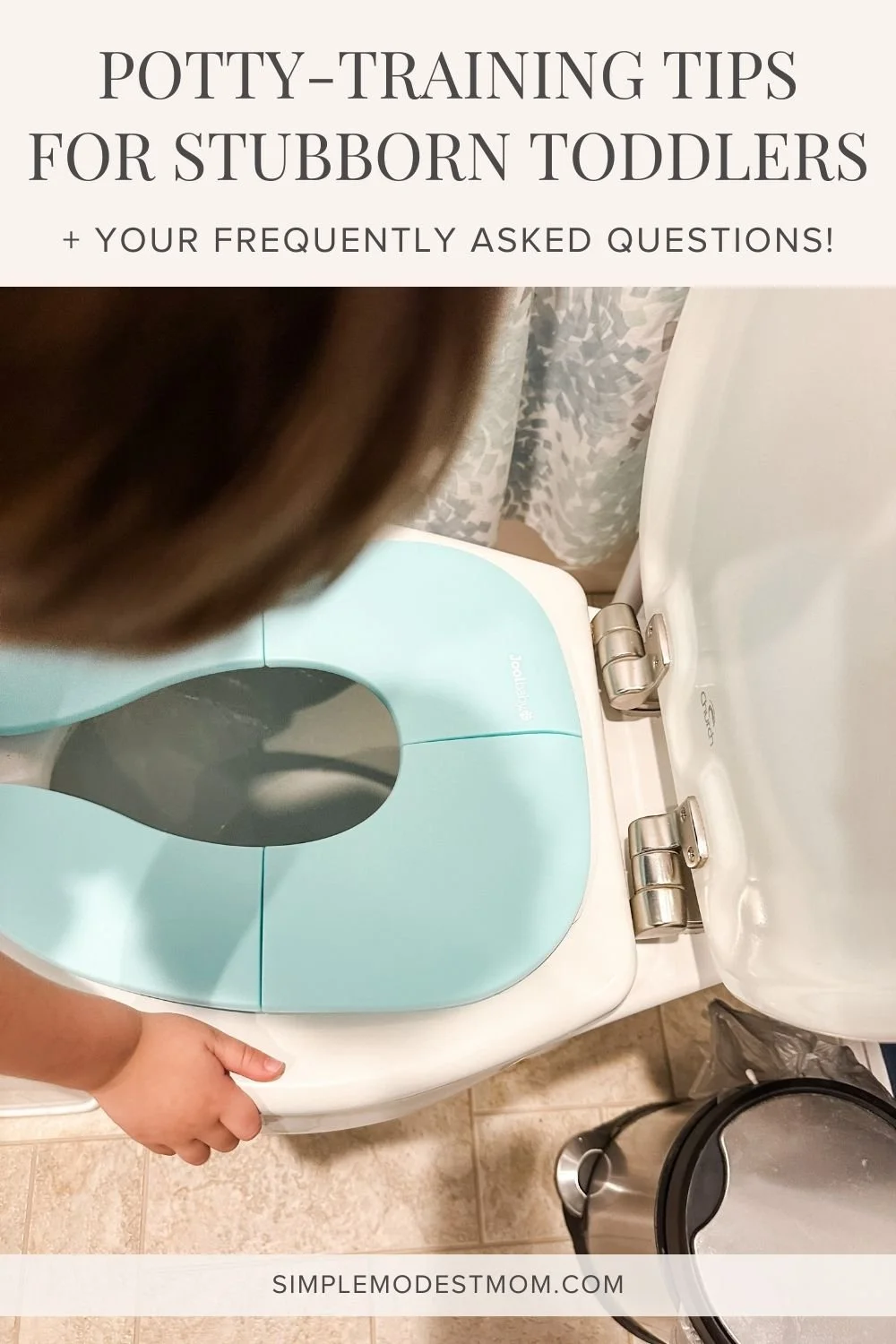 Potty Training Tips for Stubborn Toddlers | Simple Modest Mom
