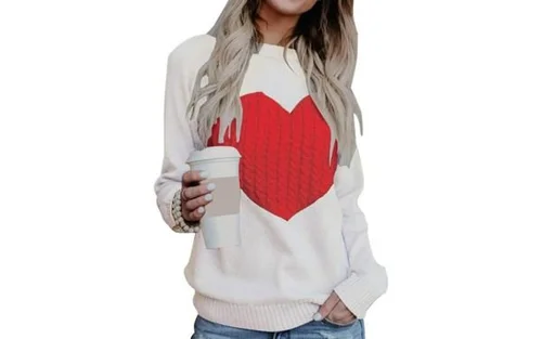 16 Adorable Women's Valentine's Day Sweaters from Amazon | Simple ...