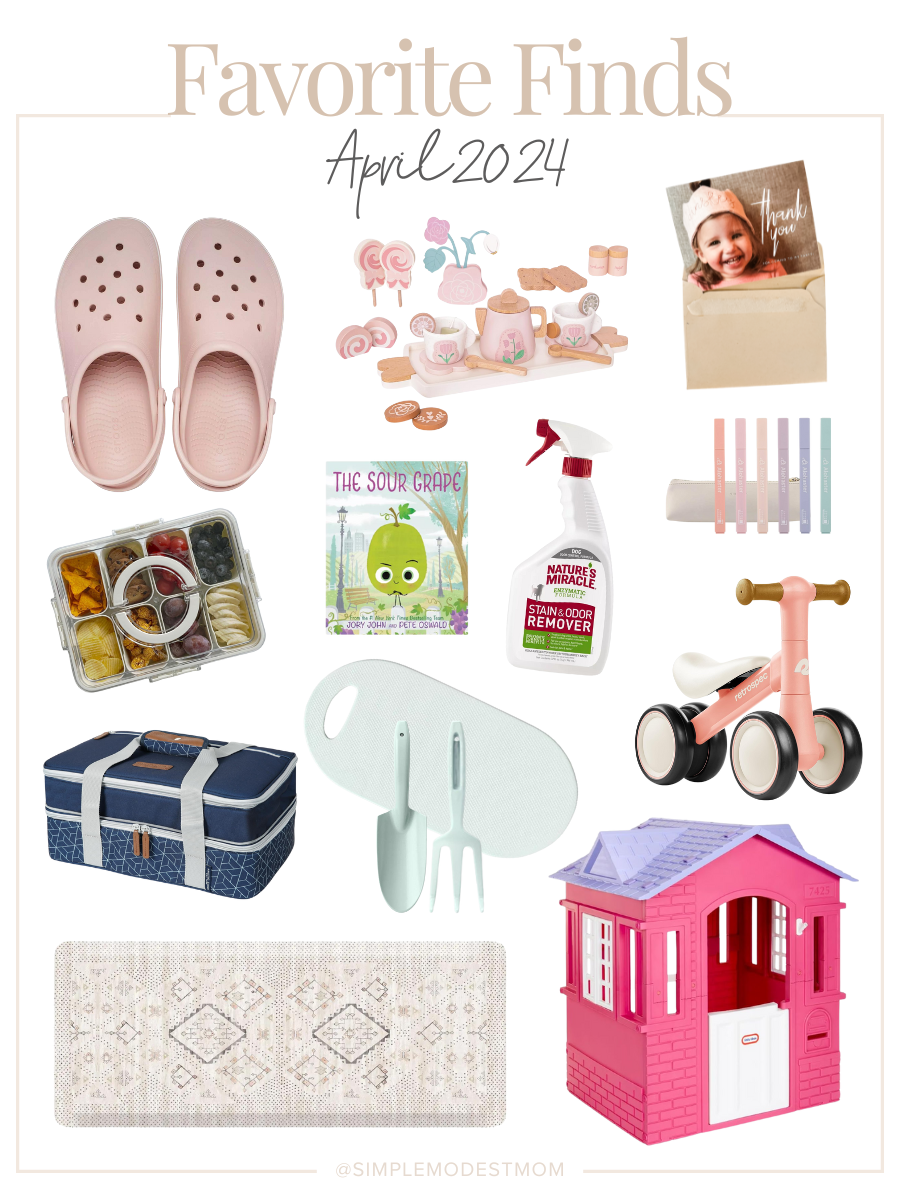 Favorite Finds from April 2024 | Simple Modest Mom