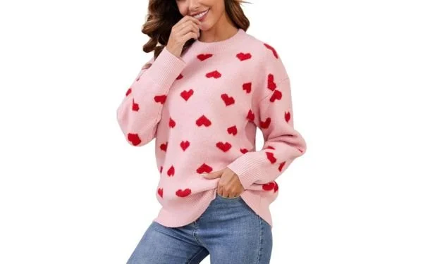 16 Adorable Women's Valentine's Day Sweaters from Amazon | Simple ...