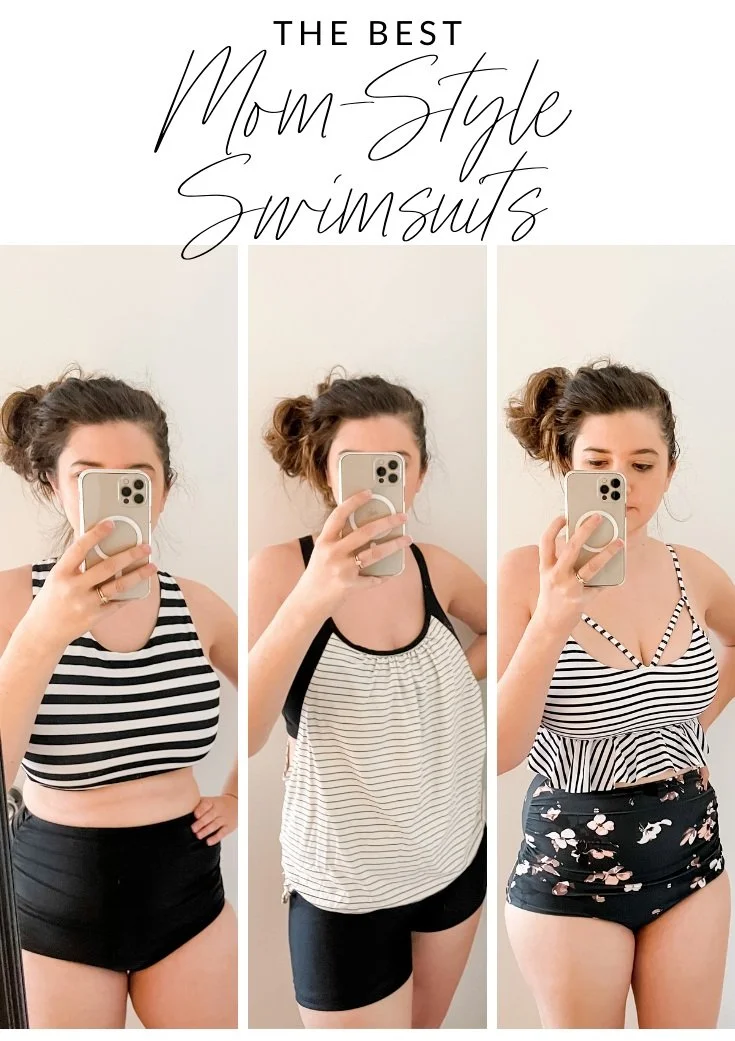 The Best Mom-Style Swimsuits | Simple Modest Mom