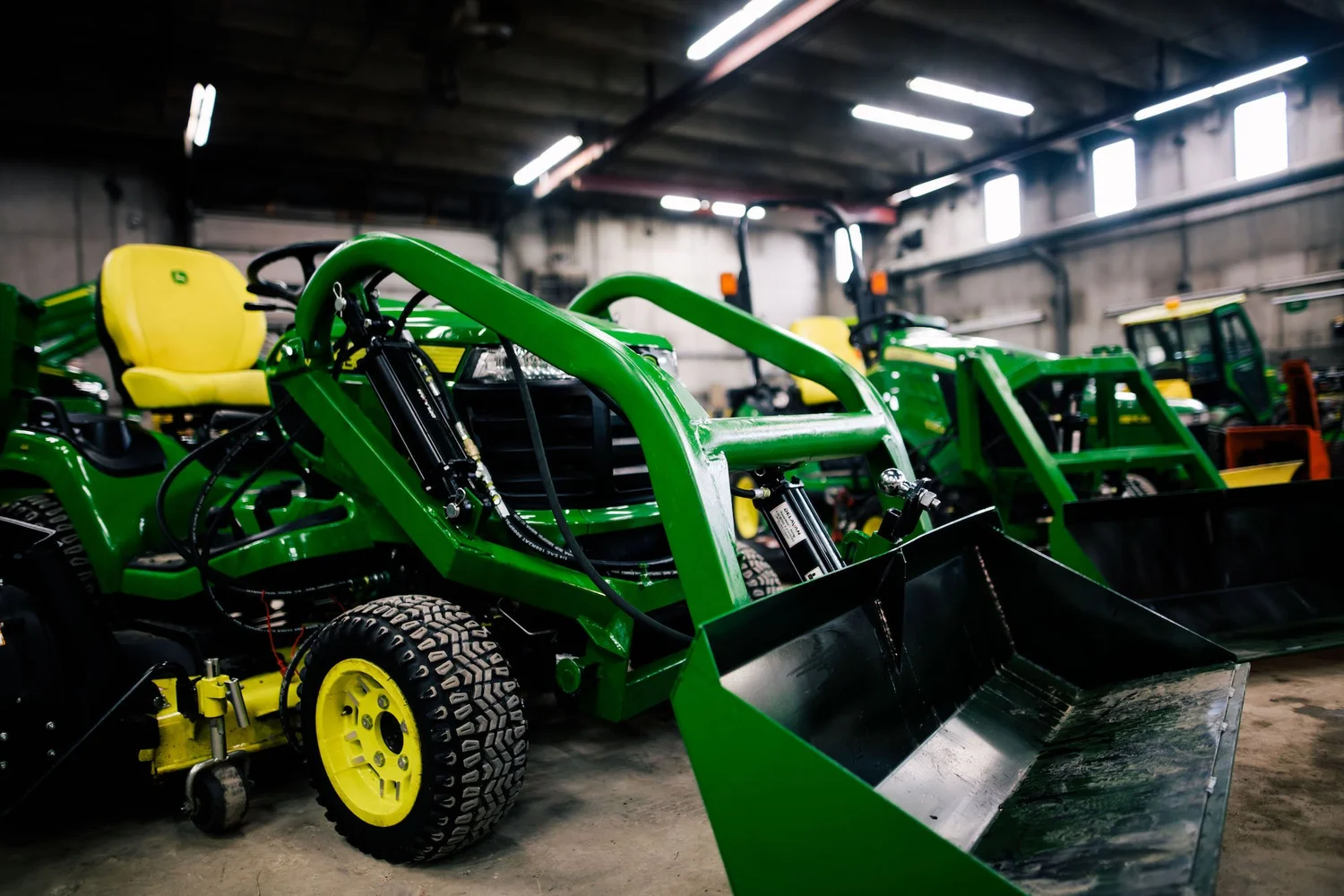 Front End Loaders for John Deere Garden Tractors