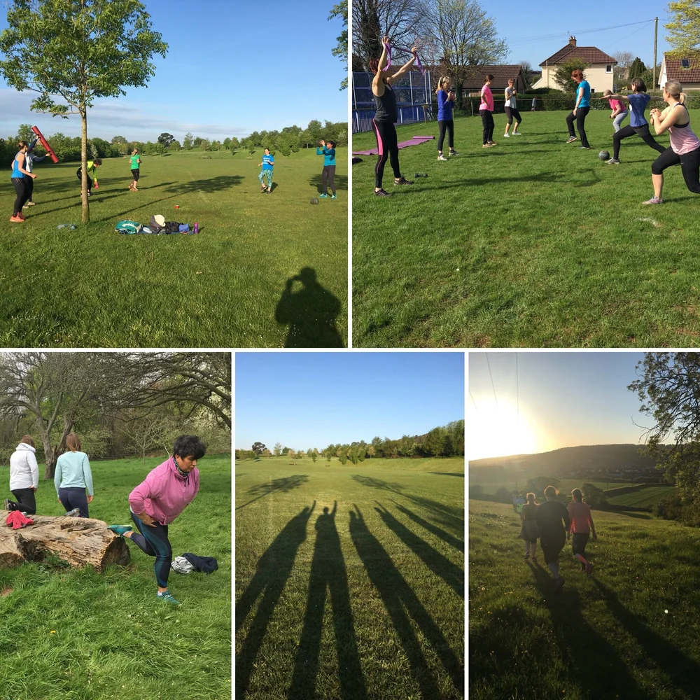 Outdoor Fitness Class