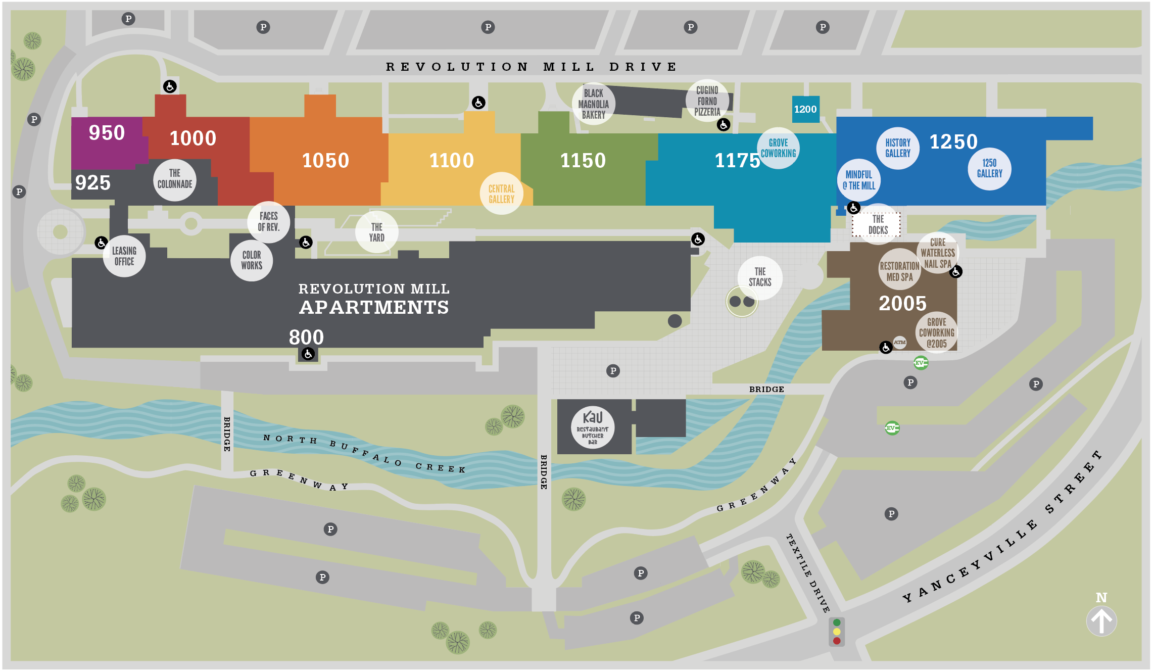 Campus Map — Revolution Mill