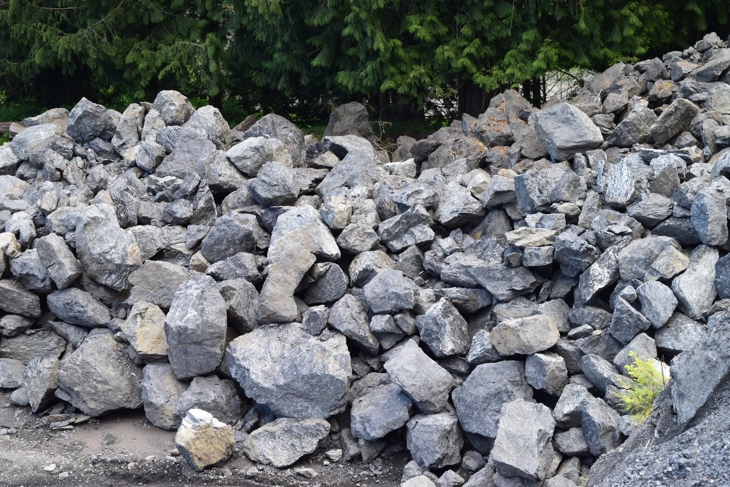 Boulders — Egg Lake Quarry