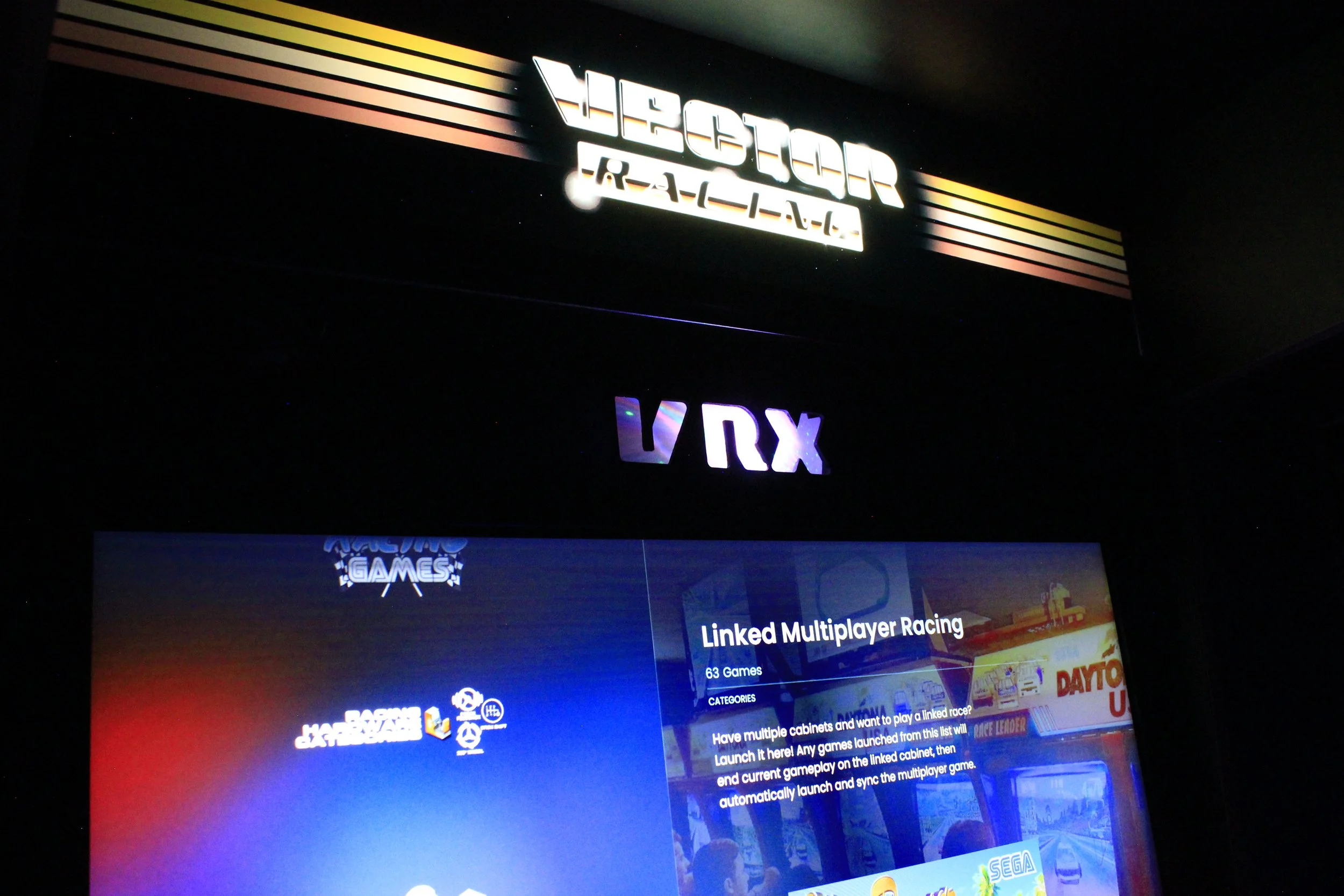 VECTOR - Linkable Custom Racing Arcade Cabinet (Cockpit and Non-Cockpit ...