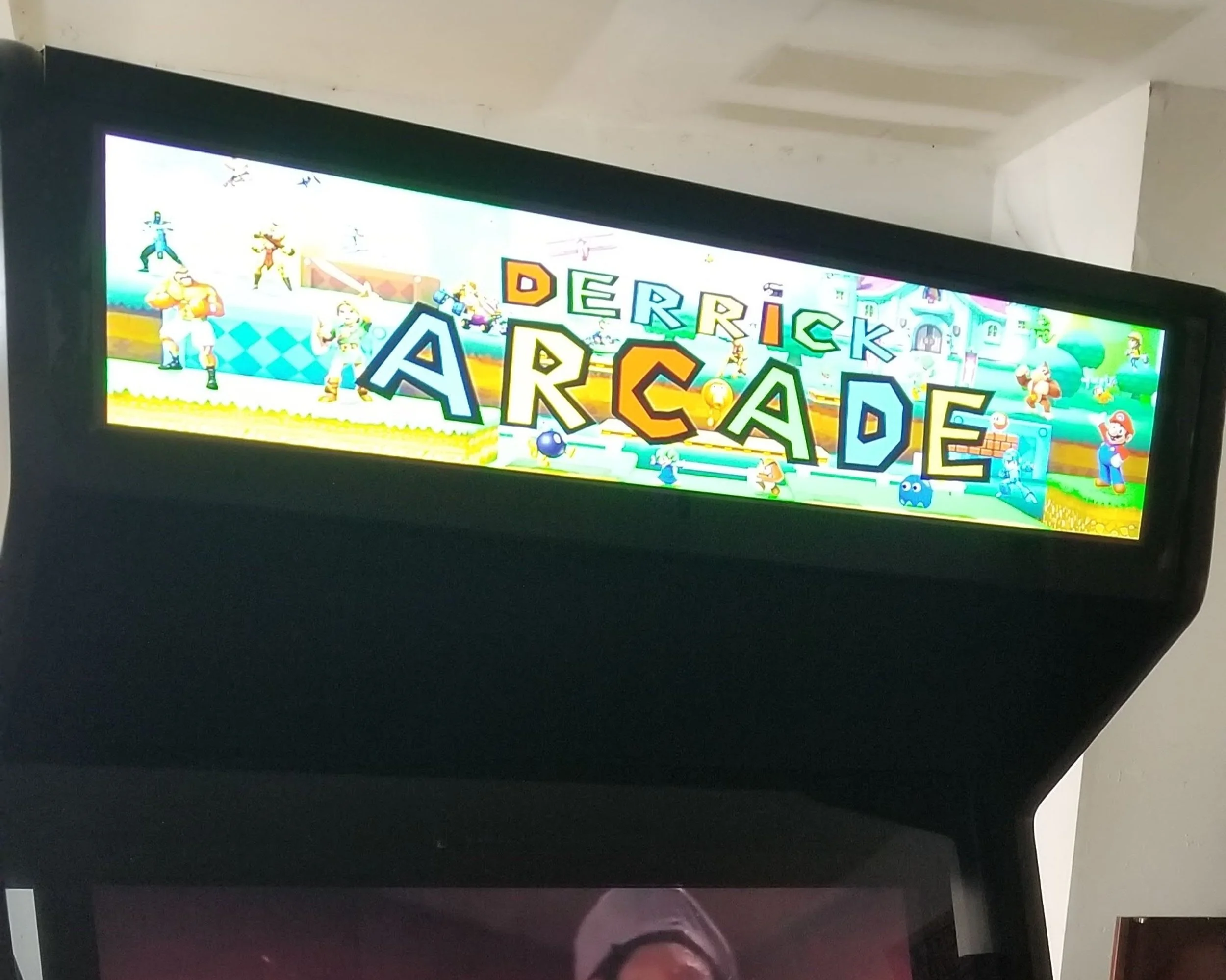 LCD Marquee — Paradox Arcade Systems