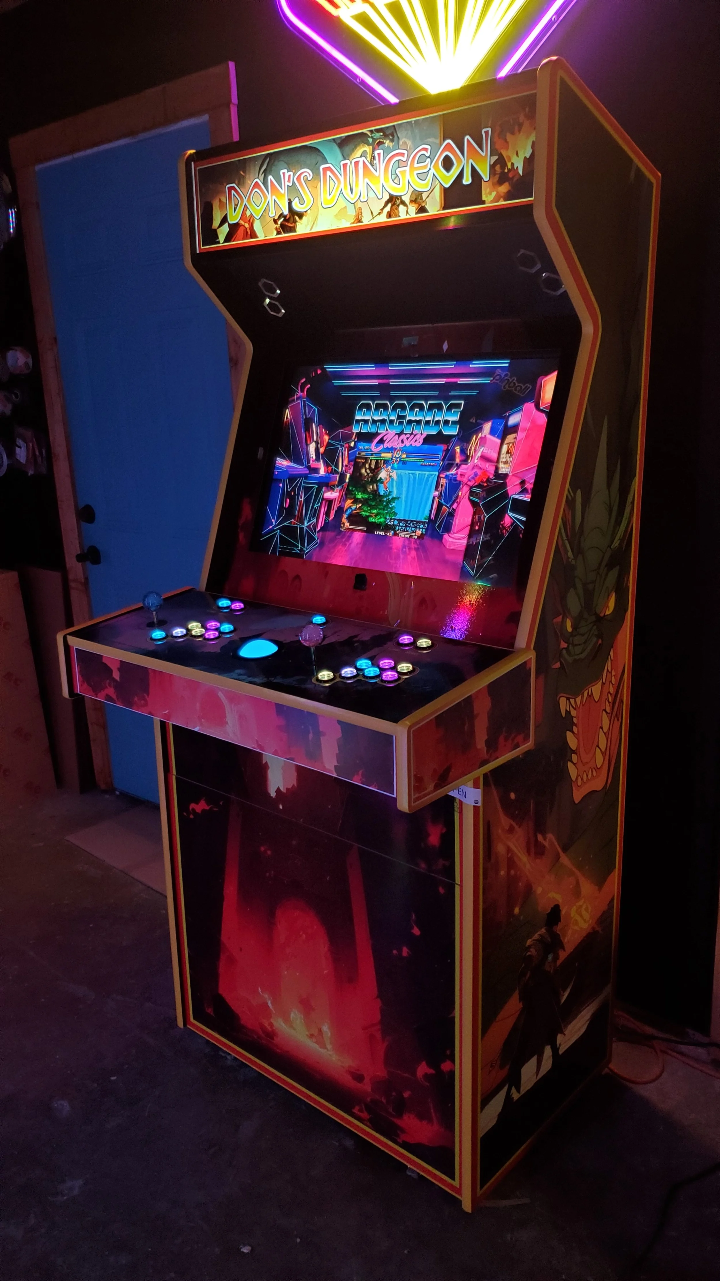 RETRO - "Dragon's Dungeon" — Paradox Arcade Systems