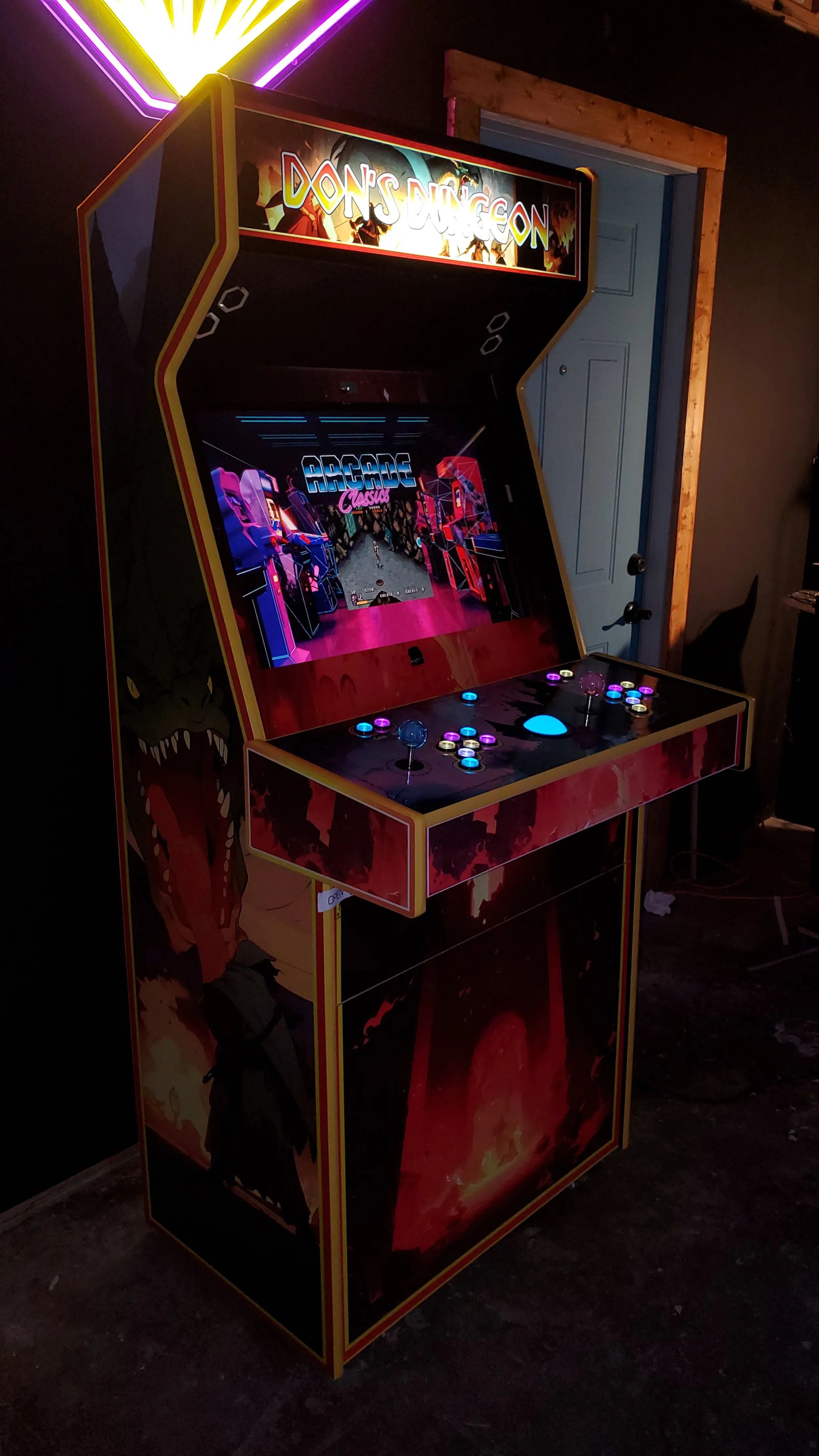 RETRO - "Dragon's Dungeon" — Paradox Arcade Systems