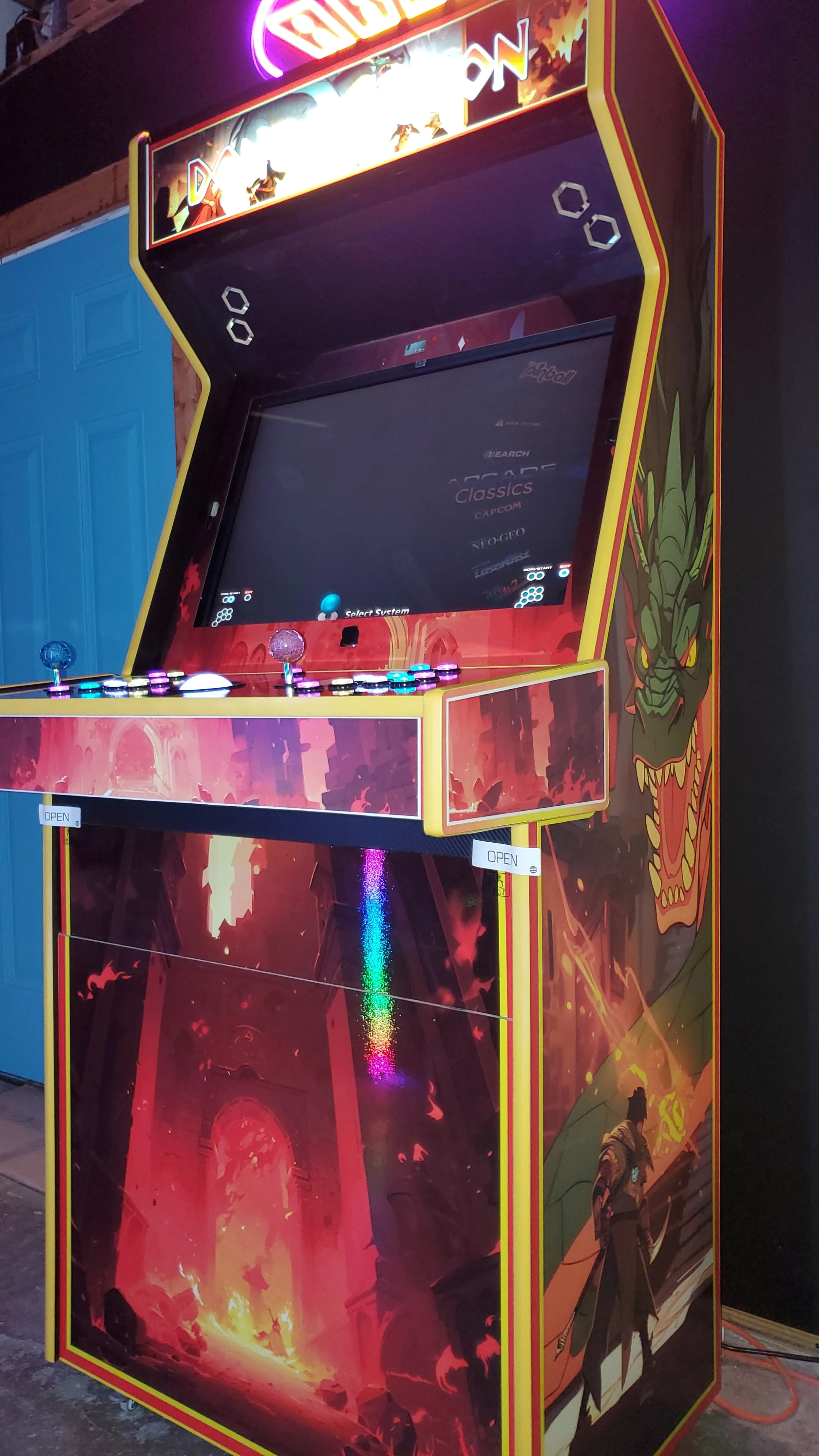 RETRO - "Dragon's Dungeon" — Paradox Arcade Systems