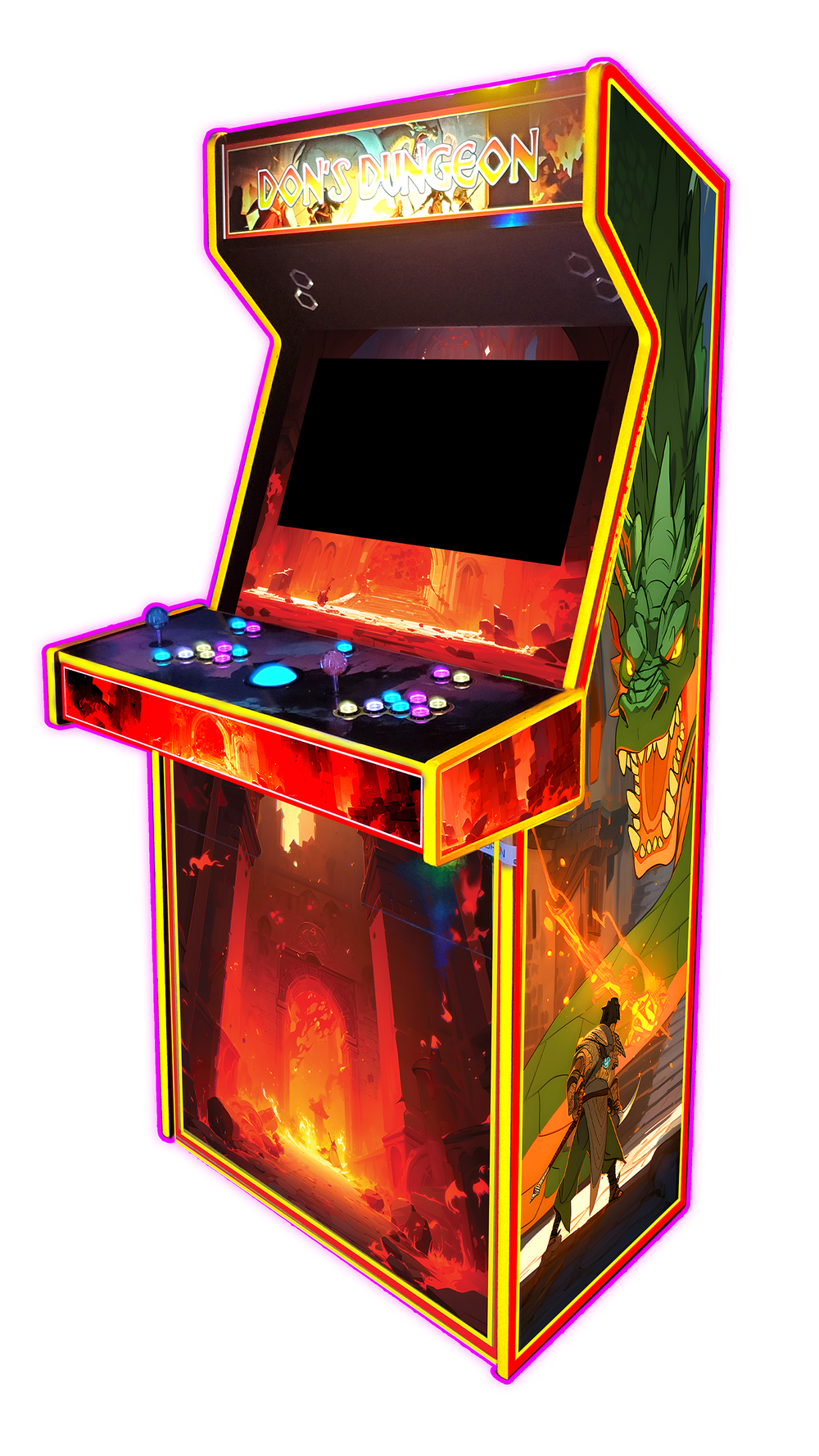 RETRO - "Dragon's Dungeon" — Paradox Arcade Systems