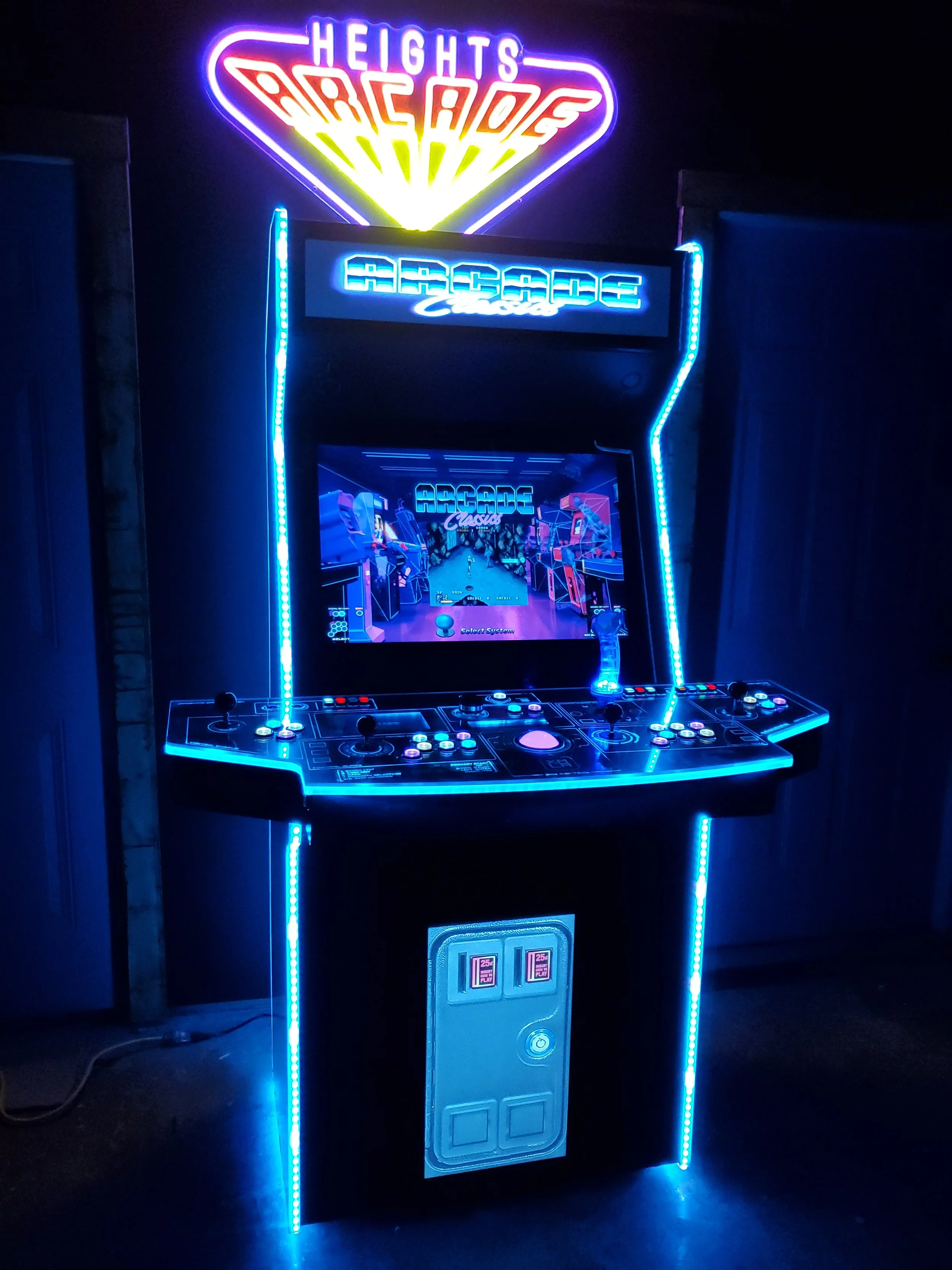 RGB Cabinet Molding — Paradox Arcade Systems