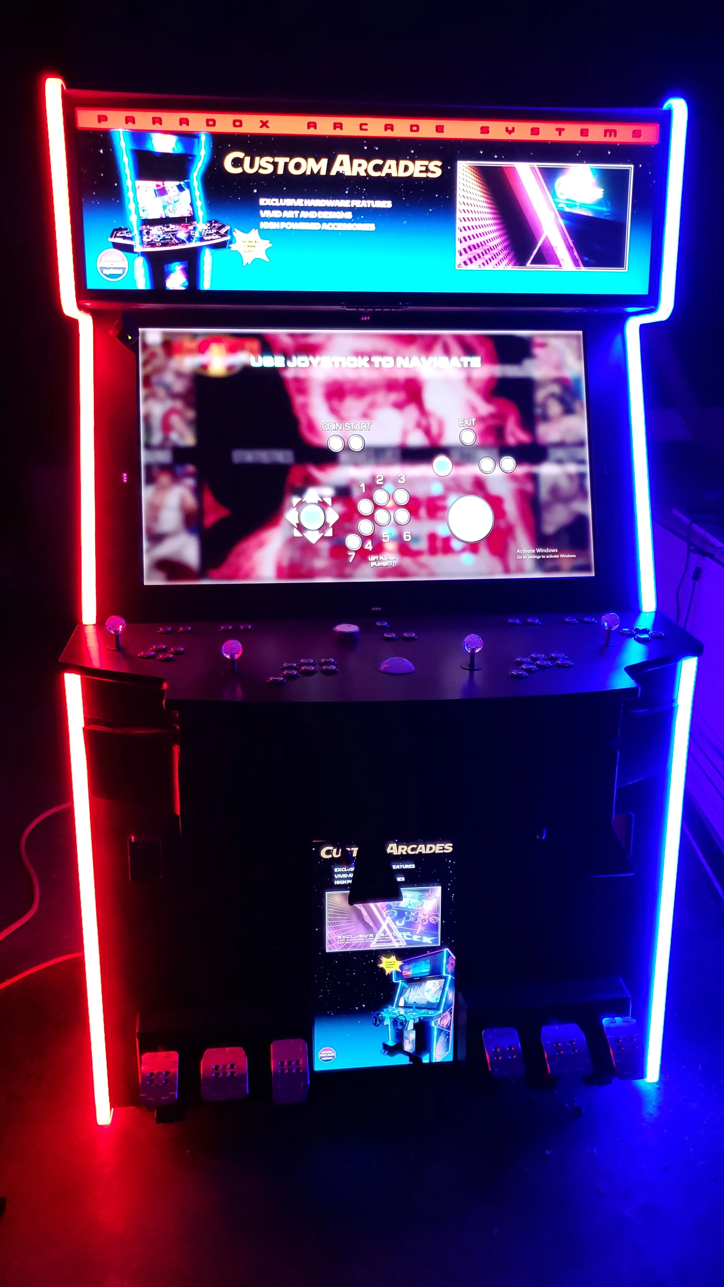 RGB Cabinet Molding — Paradox Arcade Systems