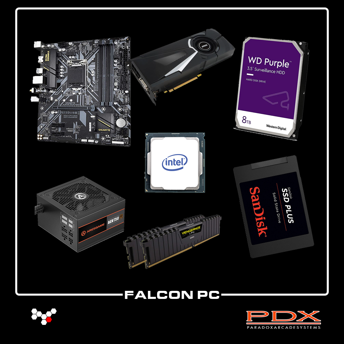 Falcon PC — Paradox Arcade Systems