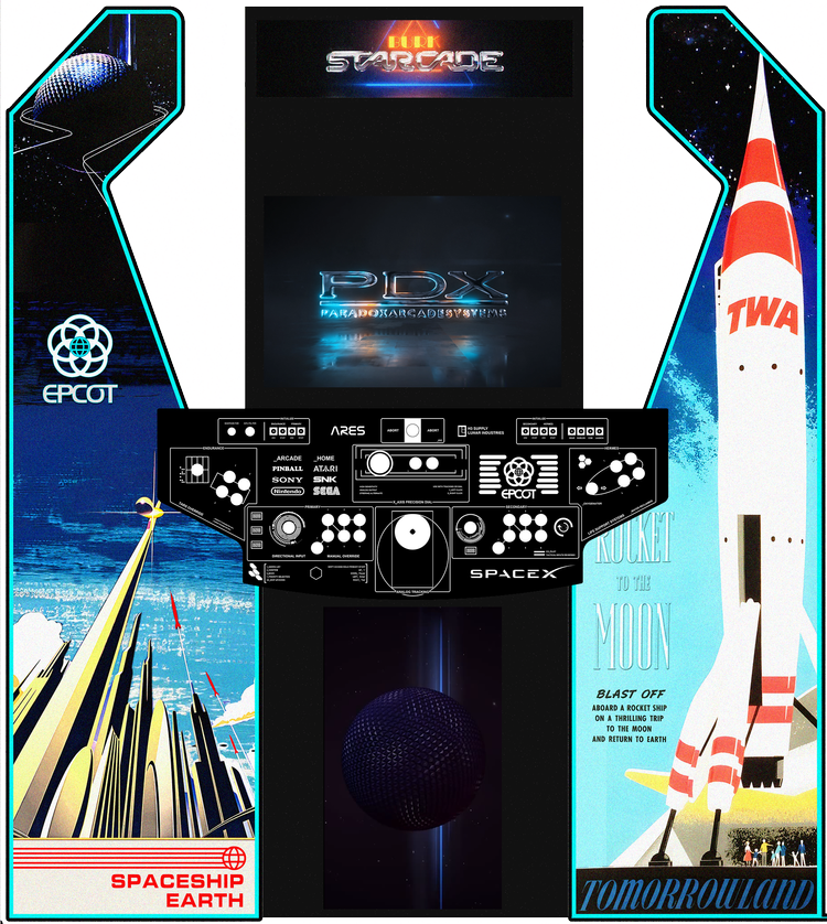 SCI-FI / "Starcade" — Paradox Arcade Systems