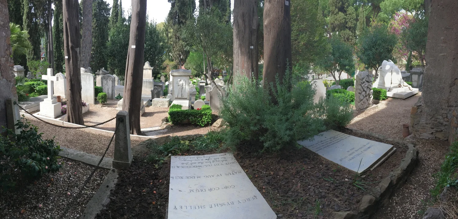 Shelley's Grave - a Glorious Virtual Tour — Graham Henderson: Home of ...