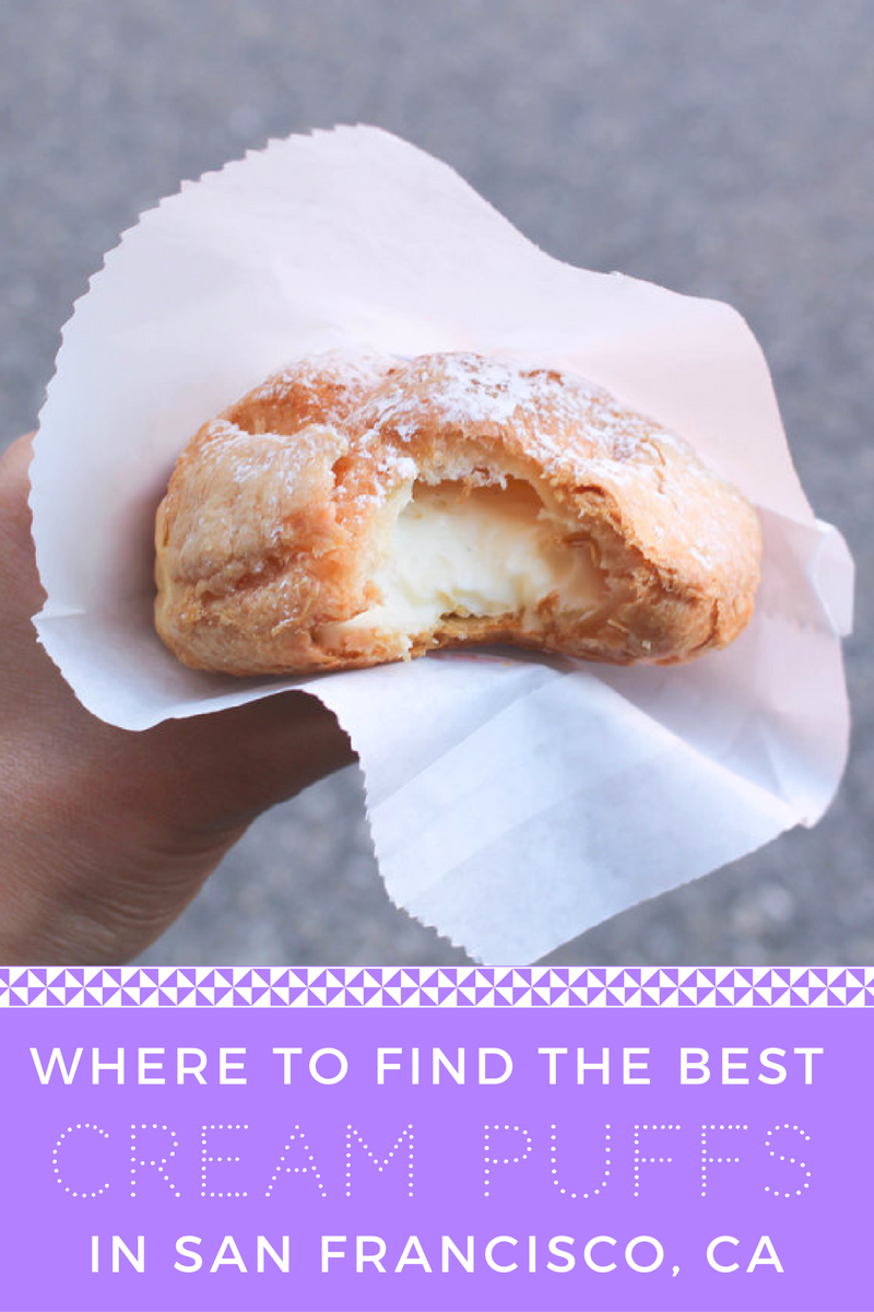 BEARD PAPA'S CREAM PUFFS IN SAN FRANCISCO — SUGAR & STAMPS