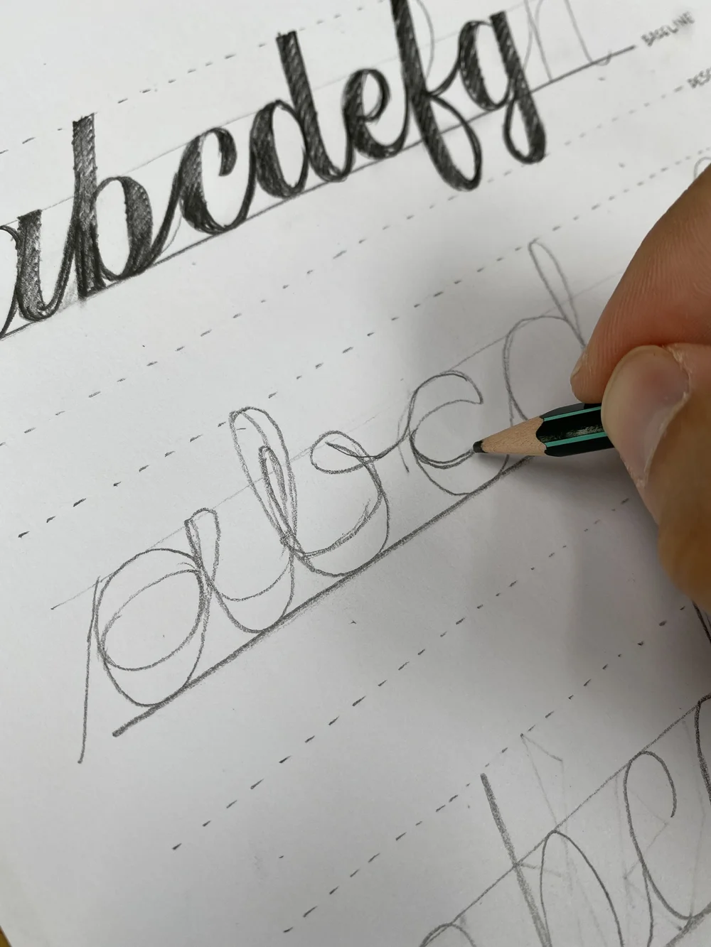 Best Way To Practice Cursive Lettering — Stefan Kunz Studio