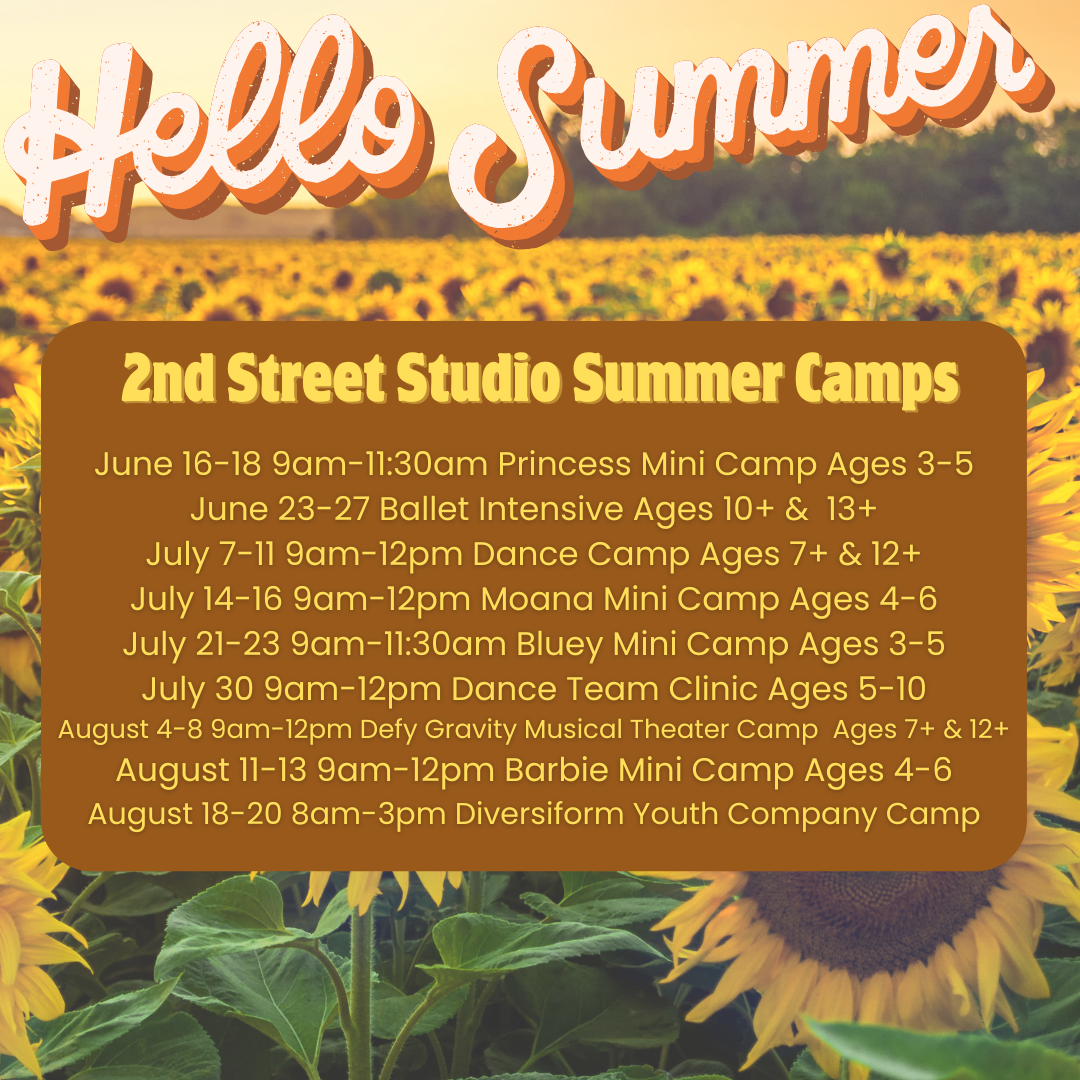 Upcoming Events — 2nd Street Studio of Dance