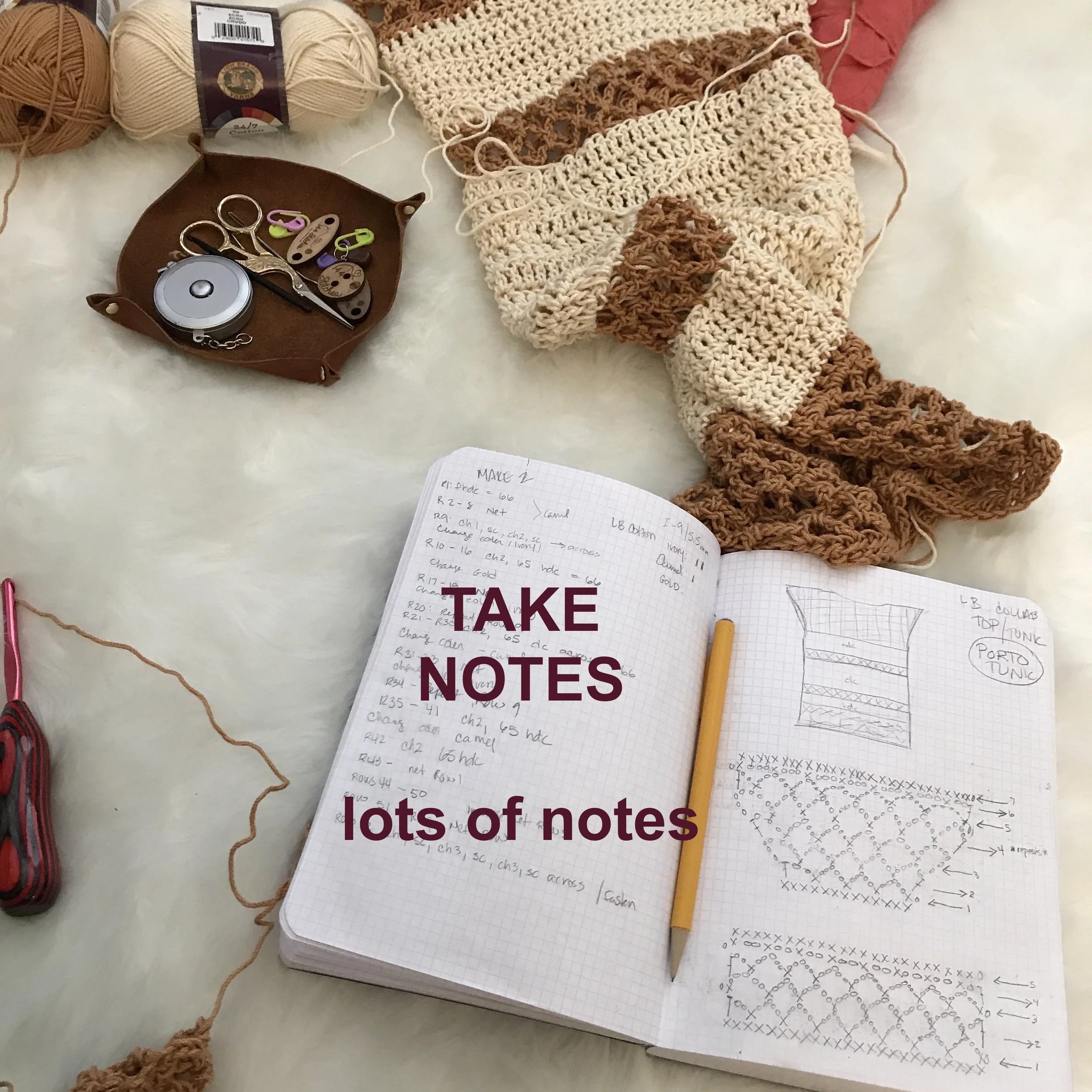Write That Pattern! How To Write A Crochet Pattern — Stitch & Hustle