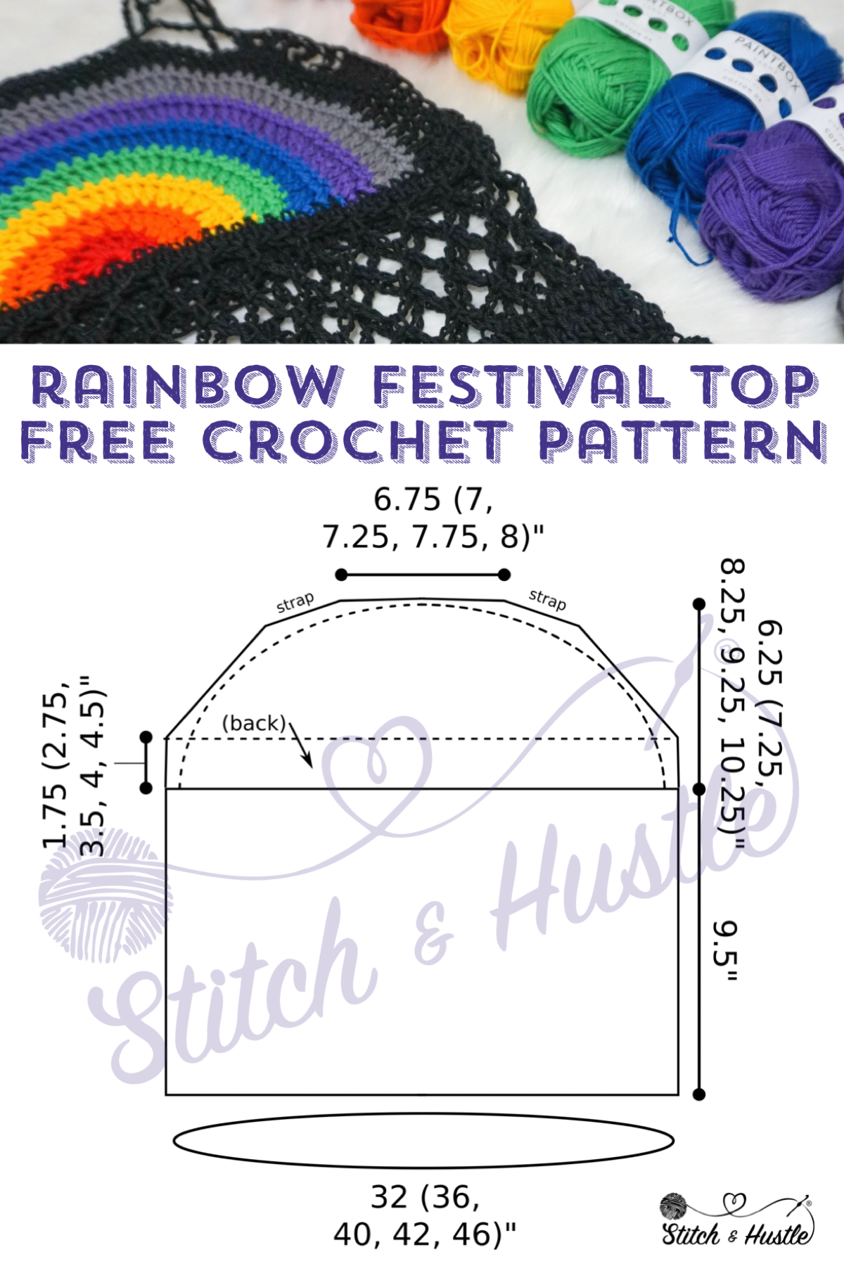 Islamorada Festival Top Free Crochet Pattern — Stitch & Hustle