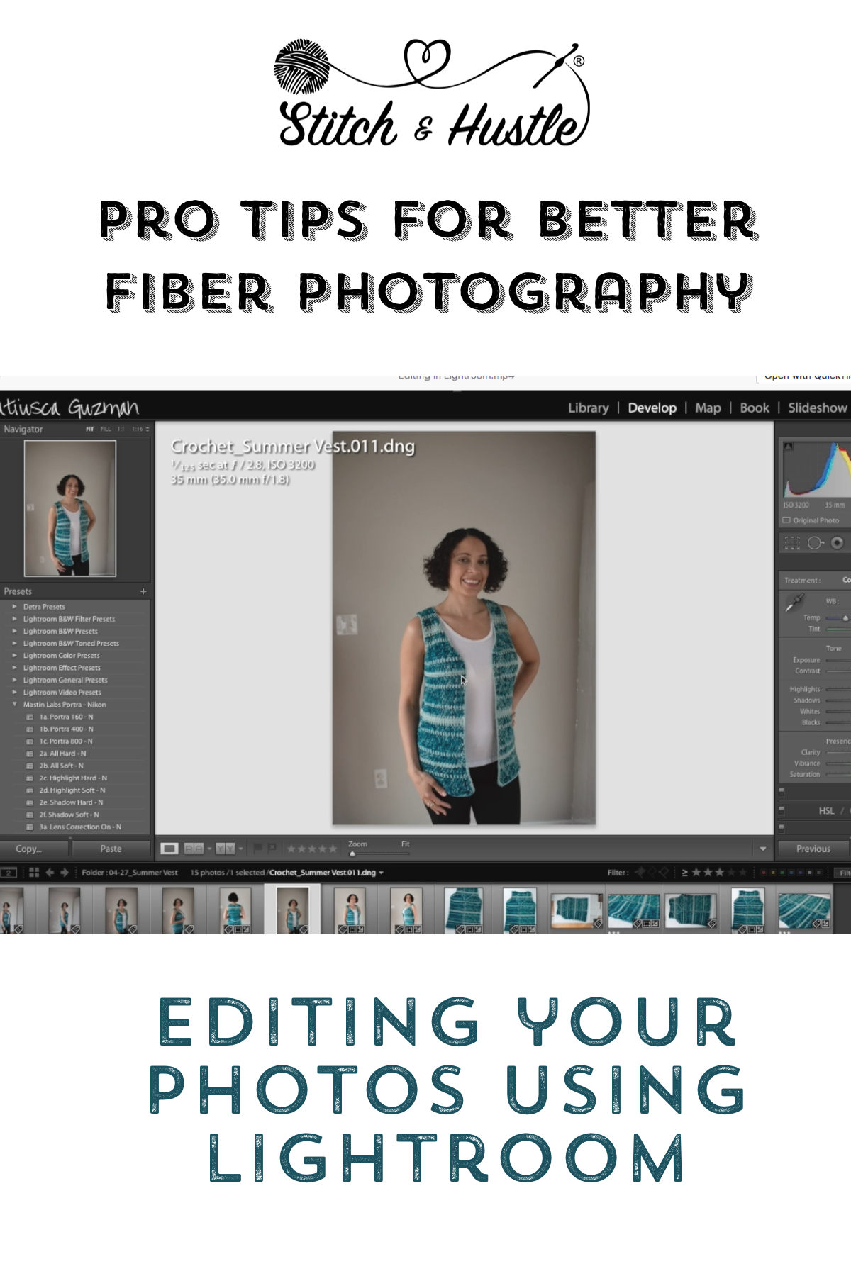 Fiber Arts Photography Tips — Stitch & Hustle