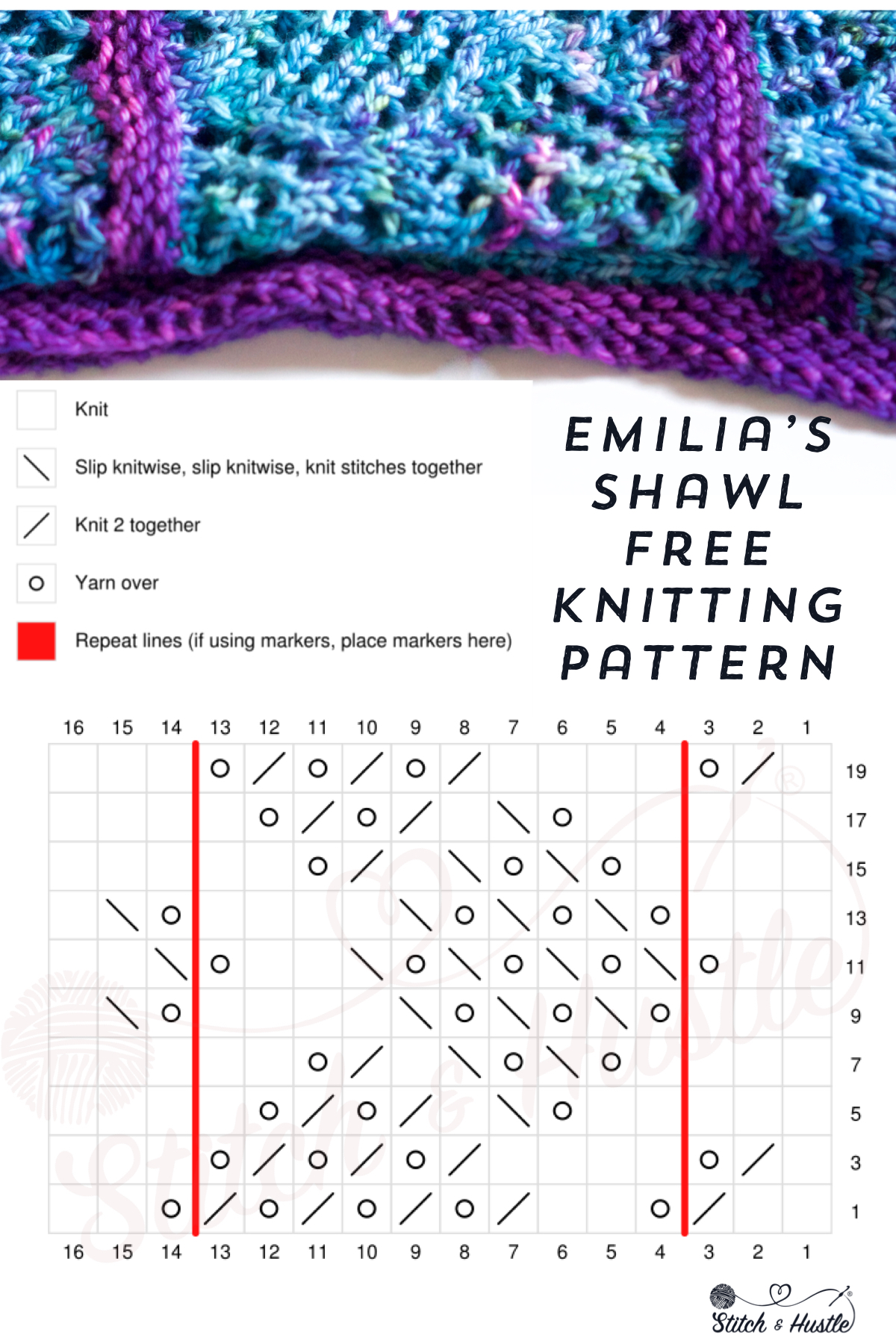 Oliphant Kat Nursing Shawl Free Knitting Pattern — Stitch & Hustle