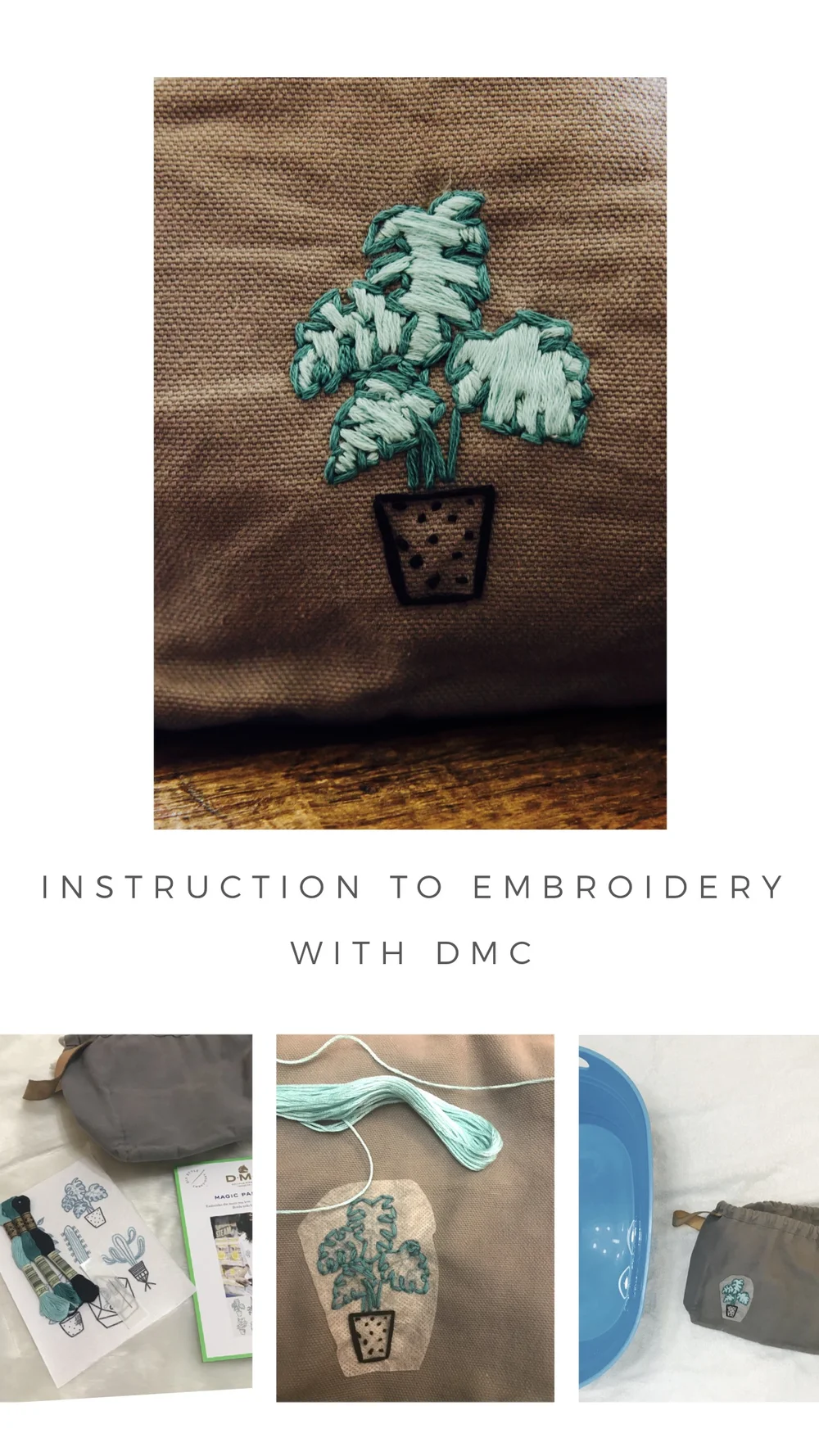 Winging It With DMC Embroidery — Stitch & Hustle