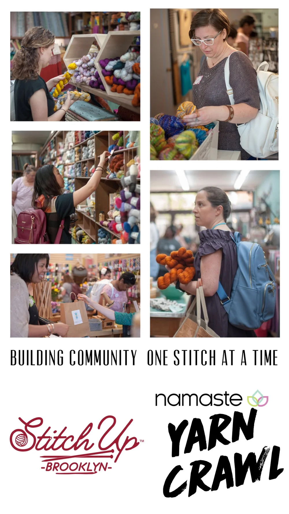 Brooklyn Yarn Crawl With Namaste — Stitch & Hustle