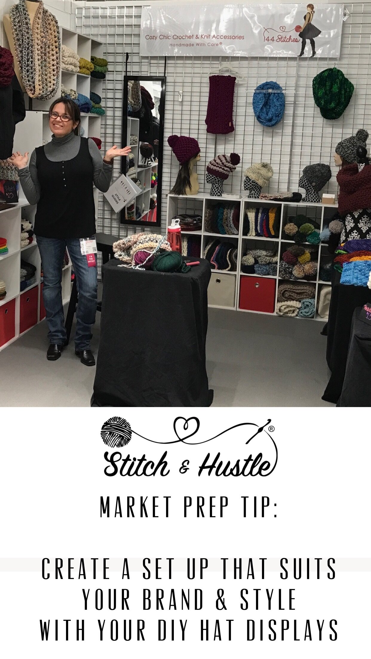 Budget Friendly DIY Hat Displays — Stitch & Hustle