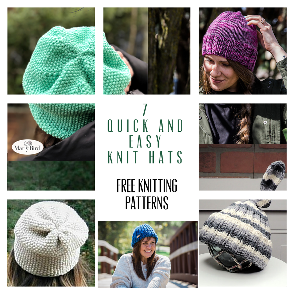 7 Quick and Easy Knit Hat Patterns — Stitch & Hustle
