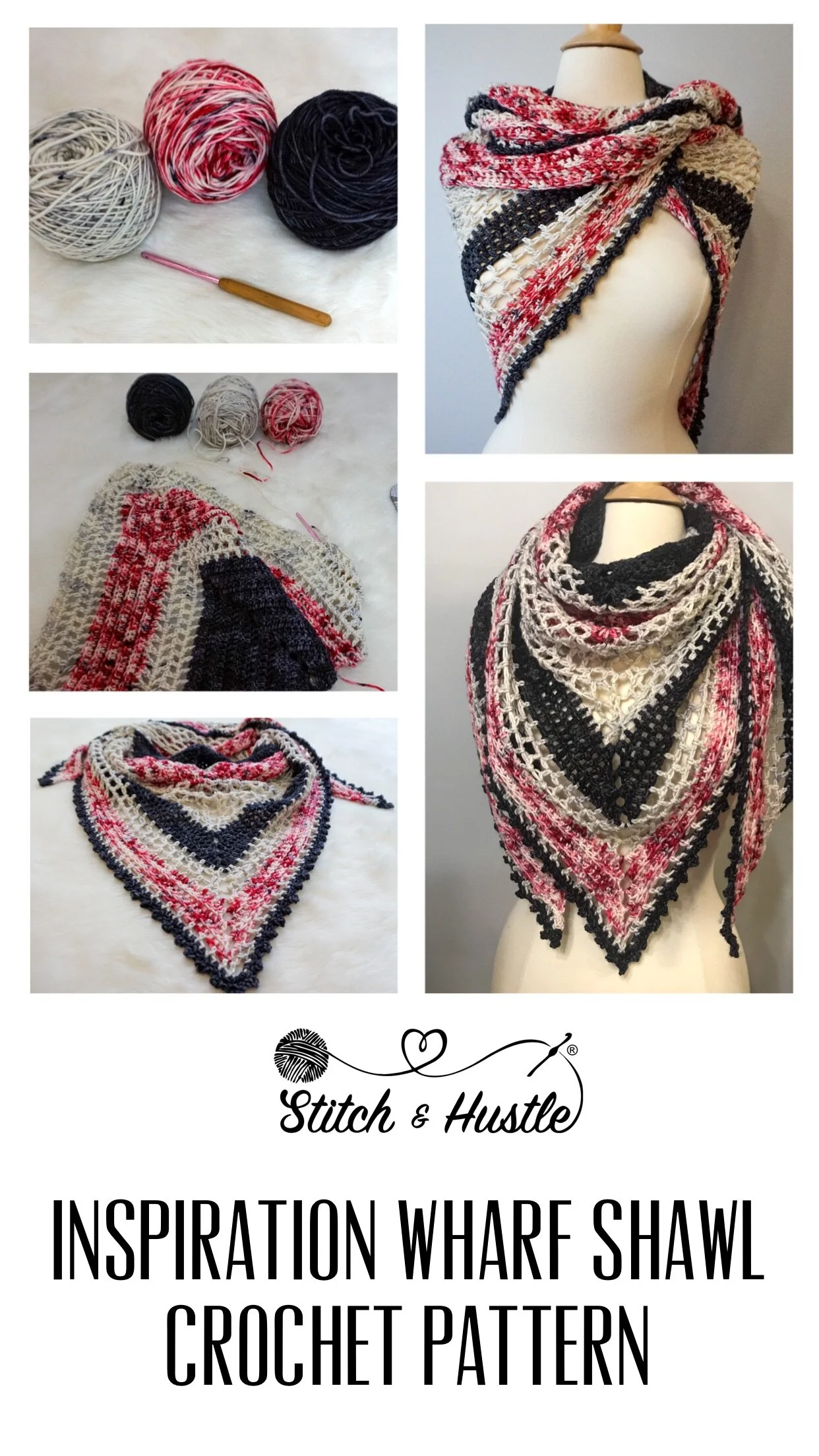 Inspiration Wharf Shawl Pattern Set For The 2020 Long Island Yarn Crawl ...