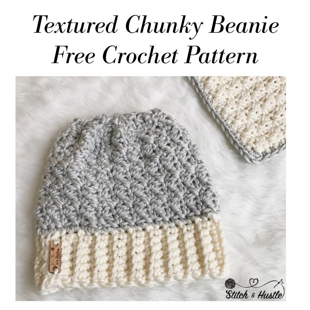 Everest Beanie Free Crochet Pattern — Stitch & Hustle