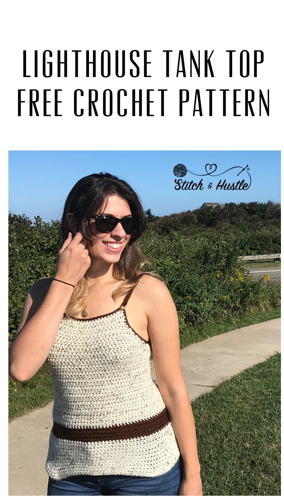 Lighthouse Tank Top Free Crochet Pattern — Stitch & Hustle