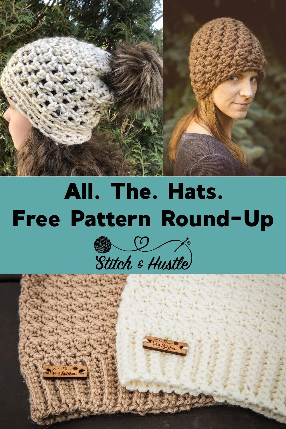 All. The. Hats. Free Pattern Round Up — Stitch & Hustle