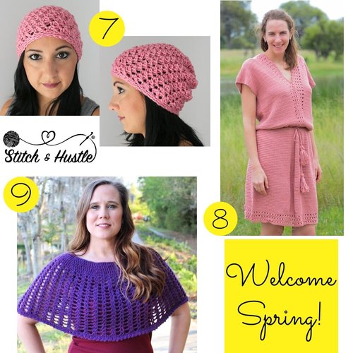Welcome Spring! Free Crochet Pattern Round Up — Stitch & Hustle