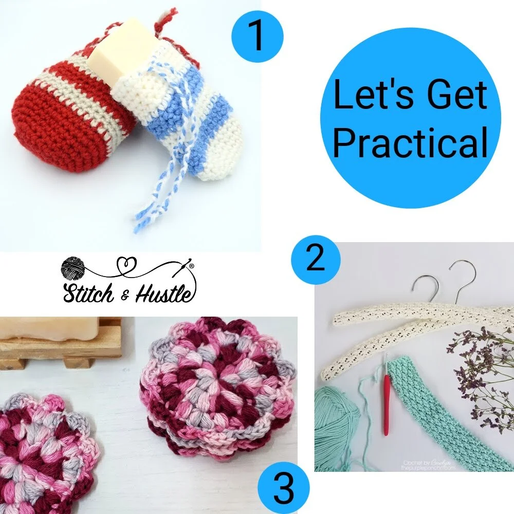 Let's Get Practical! - A Free Crochet Pattern Round Up Of Useful Items ...