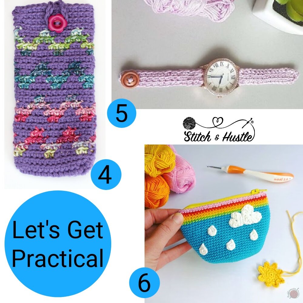 Let's Get Practical! - A Free Crochet Pattern Round Up Of Useful Items ...