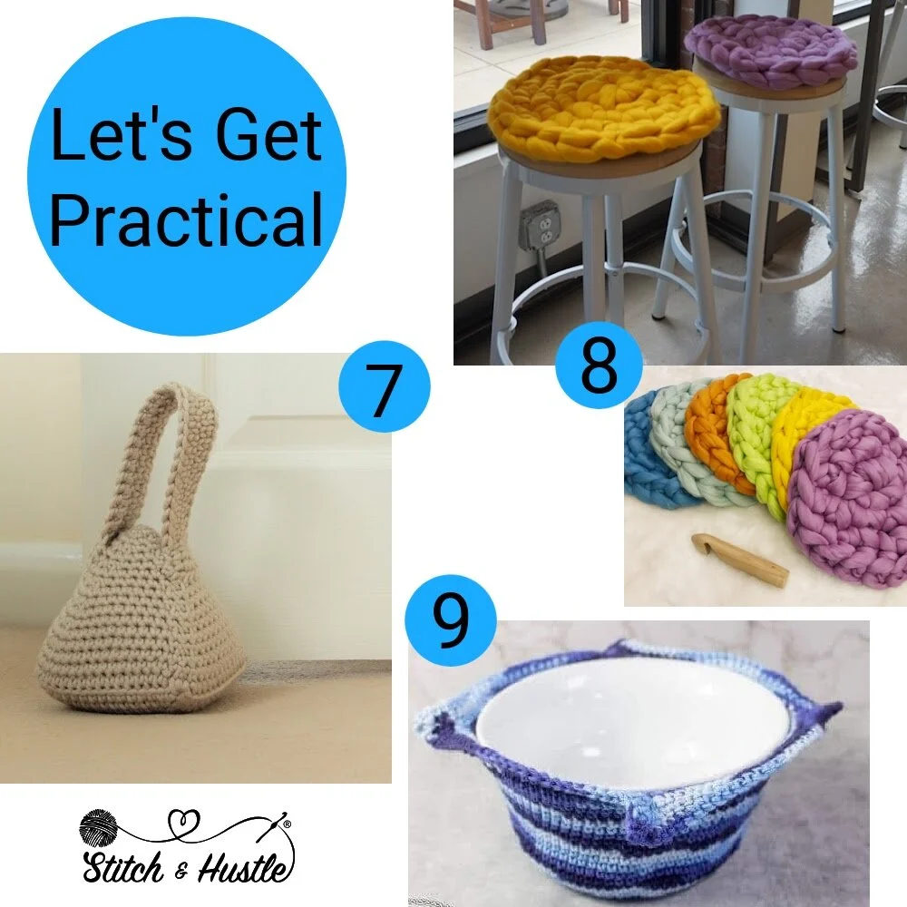 Let's Get Practical! - A Free Crochet Pattern Round Up Of Useful Items ...