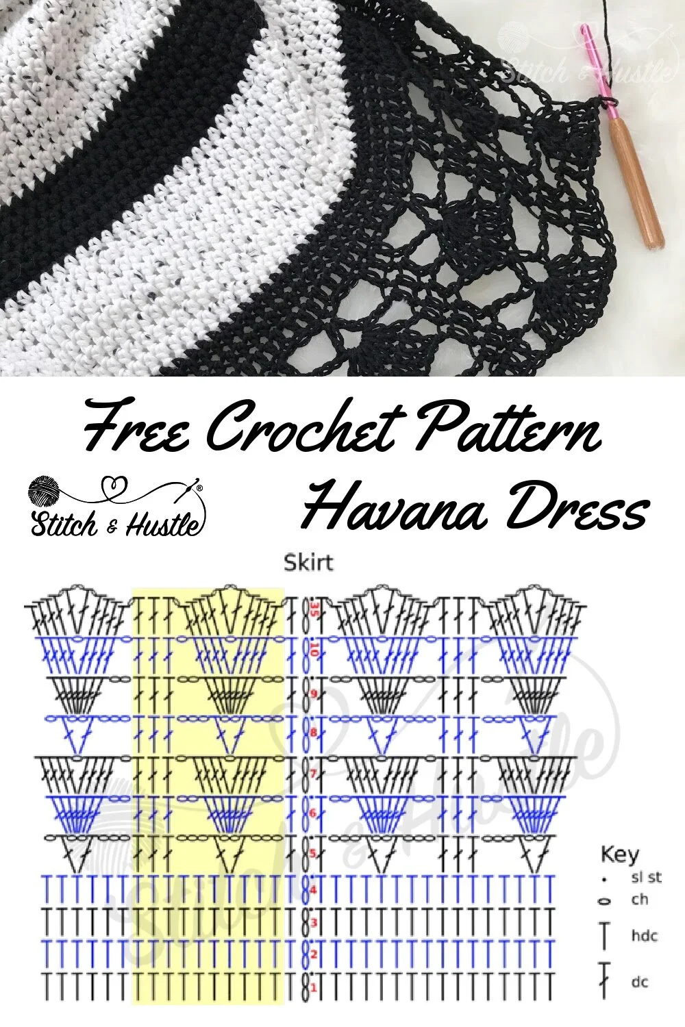 Havana Dress Free Crochet Pattern — Stitch & Hustle