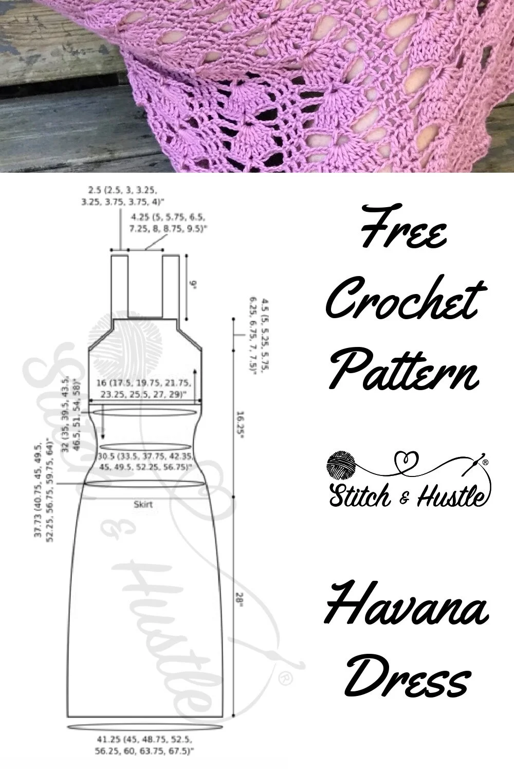 Havana Dress Free Crochet Pattern — Stitch & Hustle