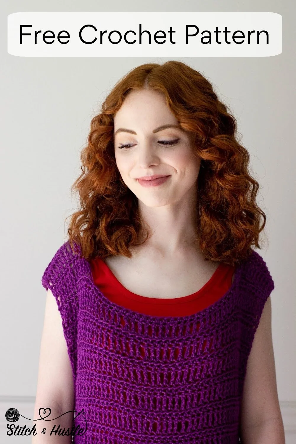 In The Loop Top Free Crochet Pattern — Stitch & Hustle