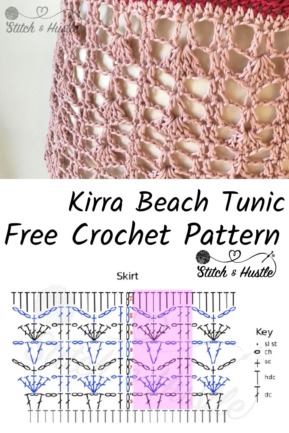 The Kirra Tunic Free Crochet Pattern — Stitch & Hustle